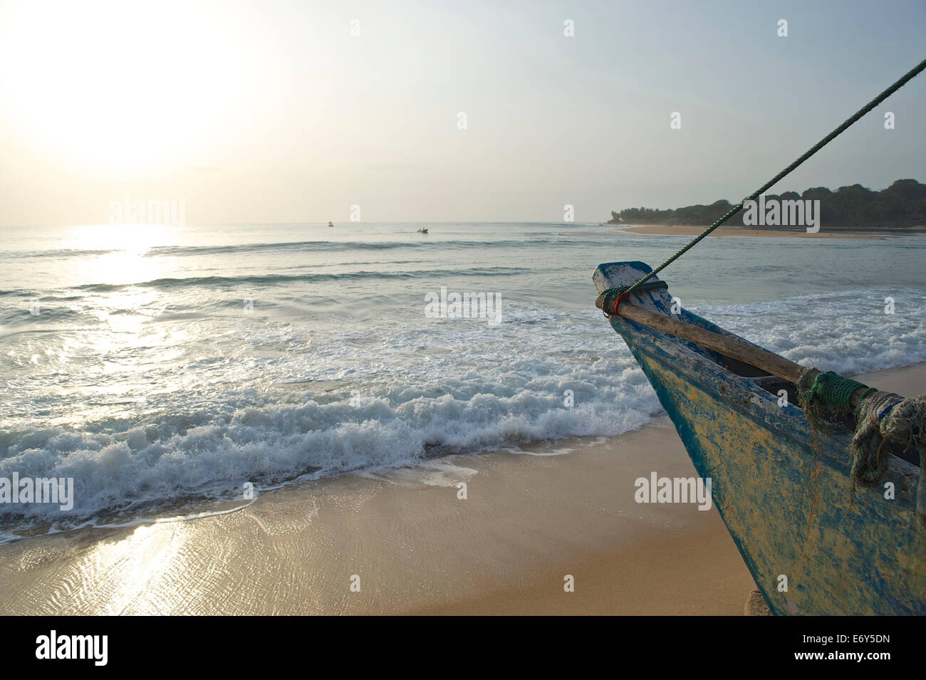 Back view boat hi-res stock photography and images - Alamy
