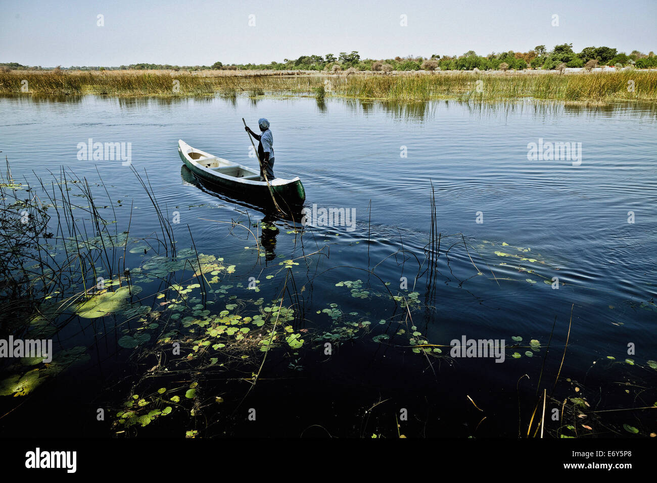 Man standing by a river hi-res stock photography and images - Alamy