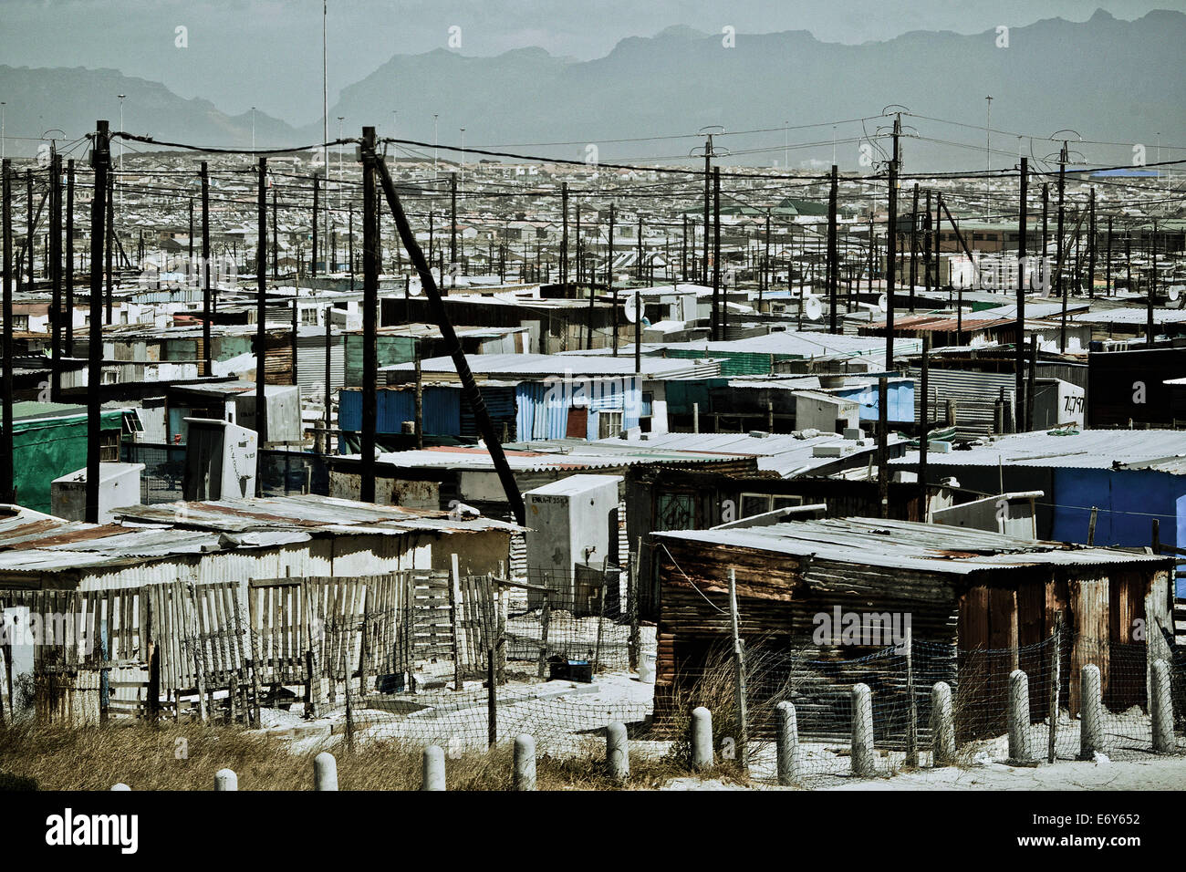 Khayelitsha Township Cape Town South Africa High Resolution Stock ...