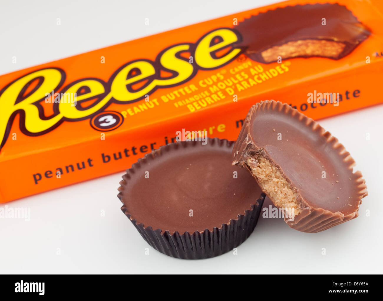 Delicious Reese's Peanut Butter Cups, produced by The Hershey Company ...