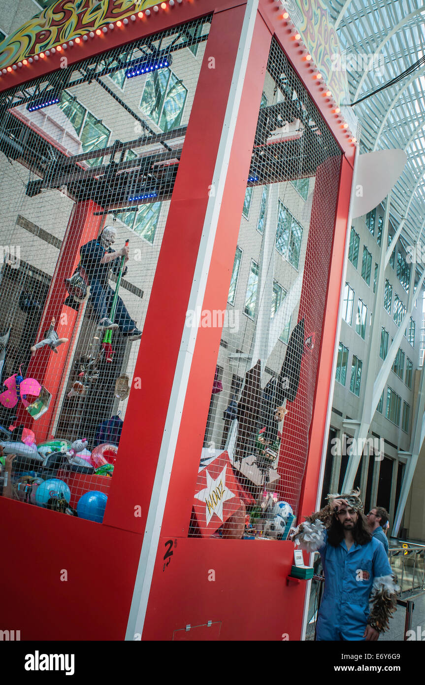 Luminato Festival, artists pick a pile, Toronto Canada, life-sized ...