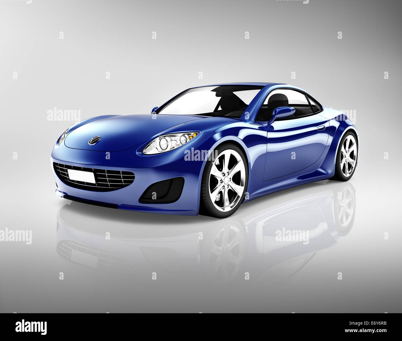 Sports car blue hi-res stock photography and images - Alamy