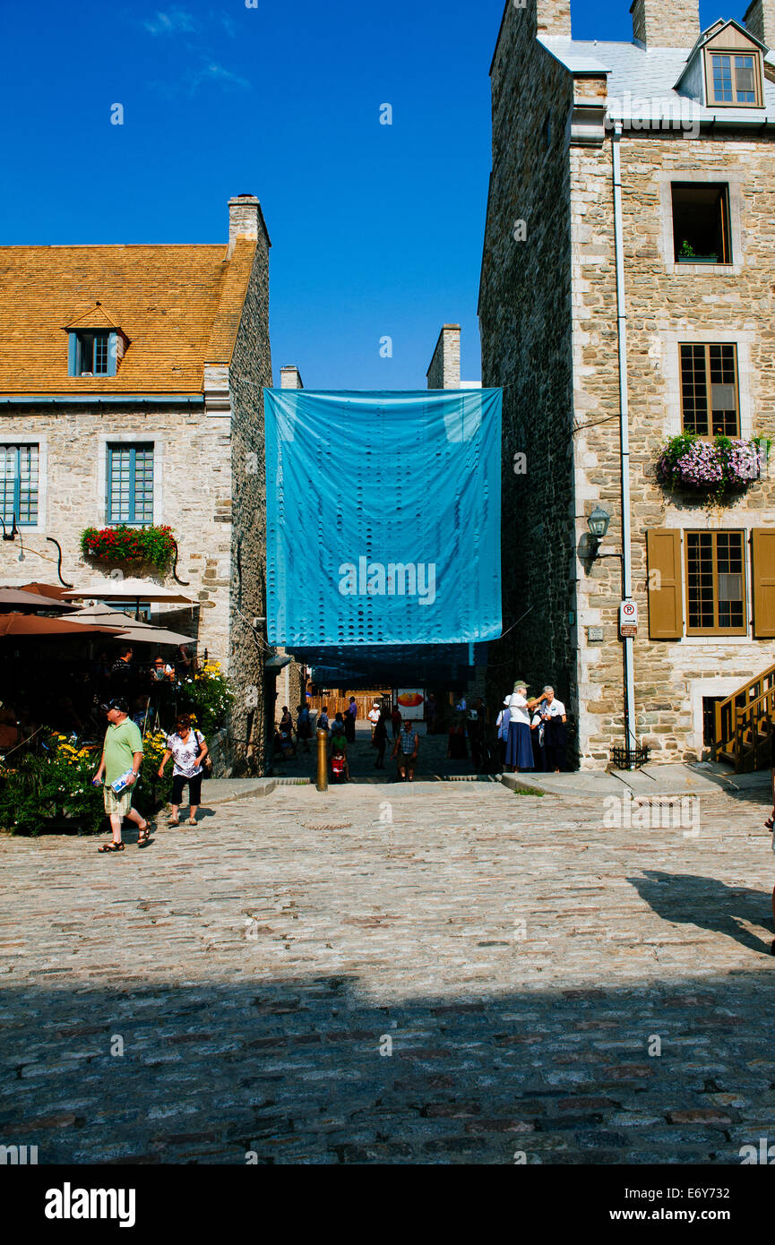 Old quebec city summer hi-res stock photography and images - Alamy