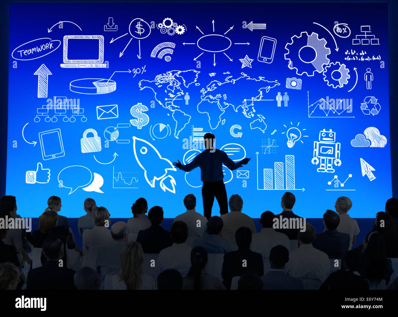 Presentation large audience hi-res stock photography and images - Alamy