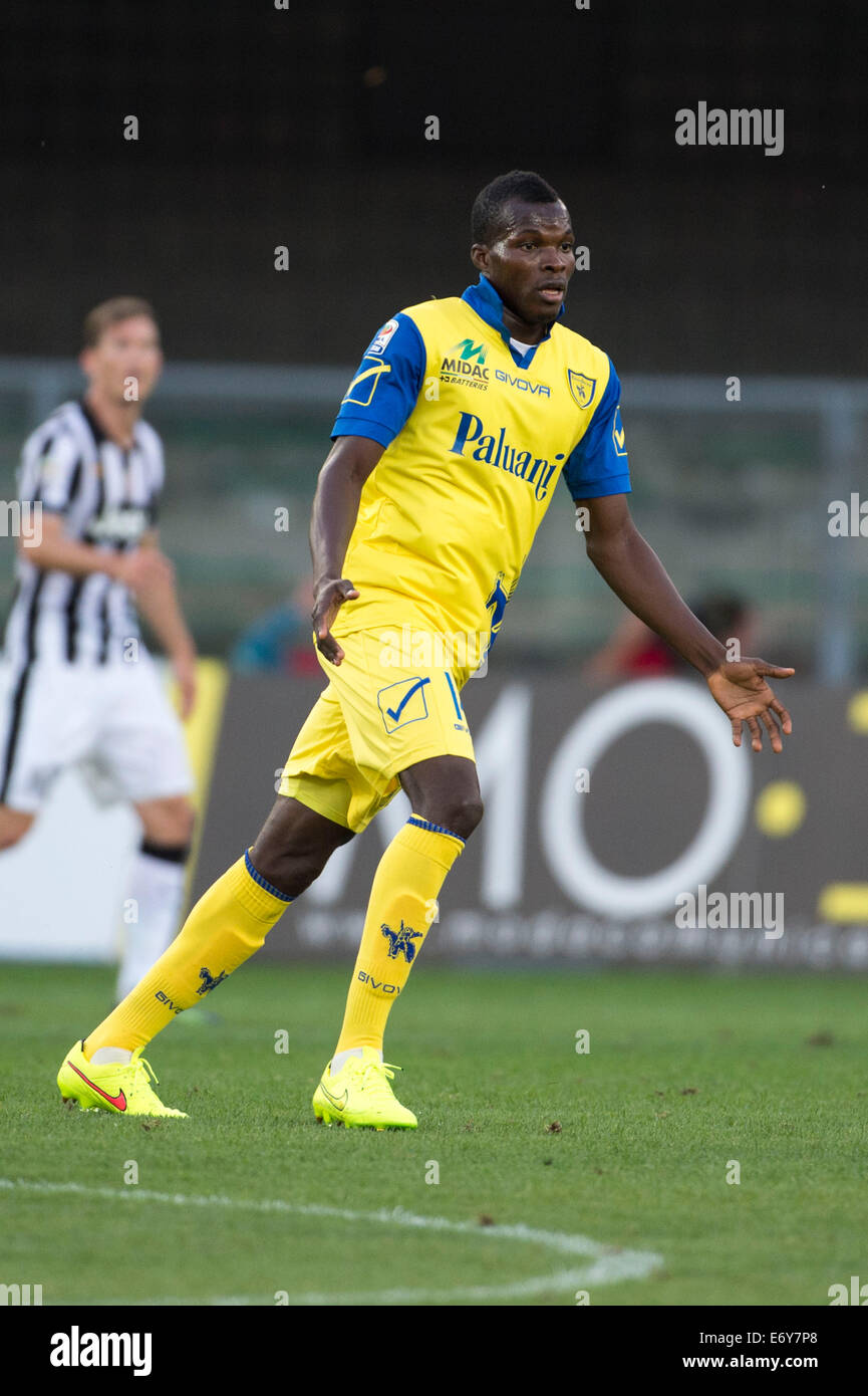 Verona, Italy. 30th Aug, 2014. Isaac Cofie (Chievo) Football/Soccer ...