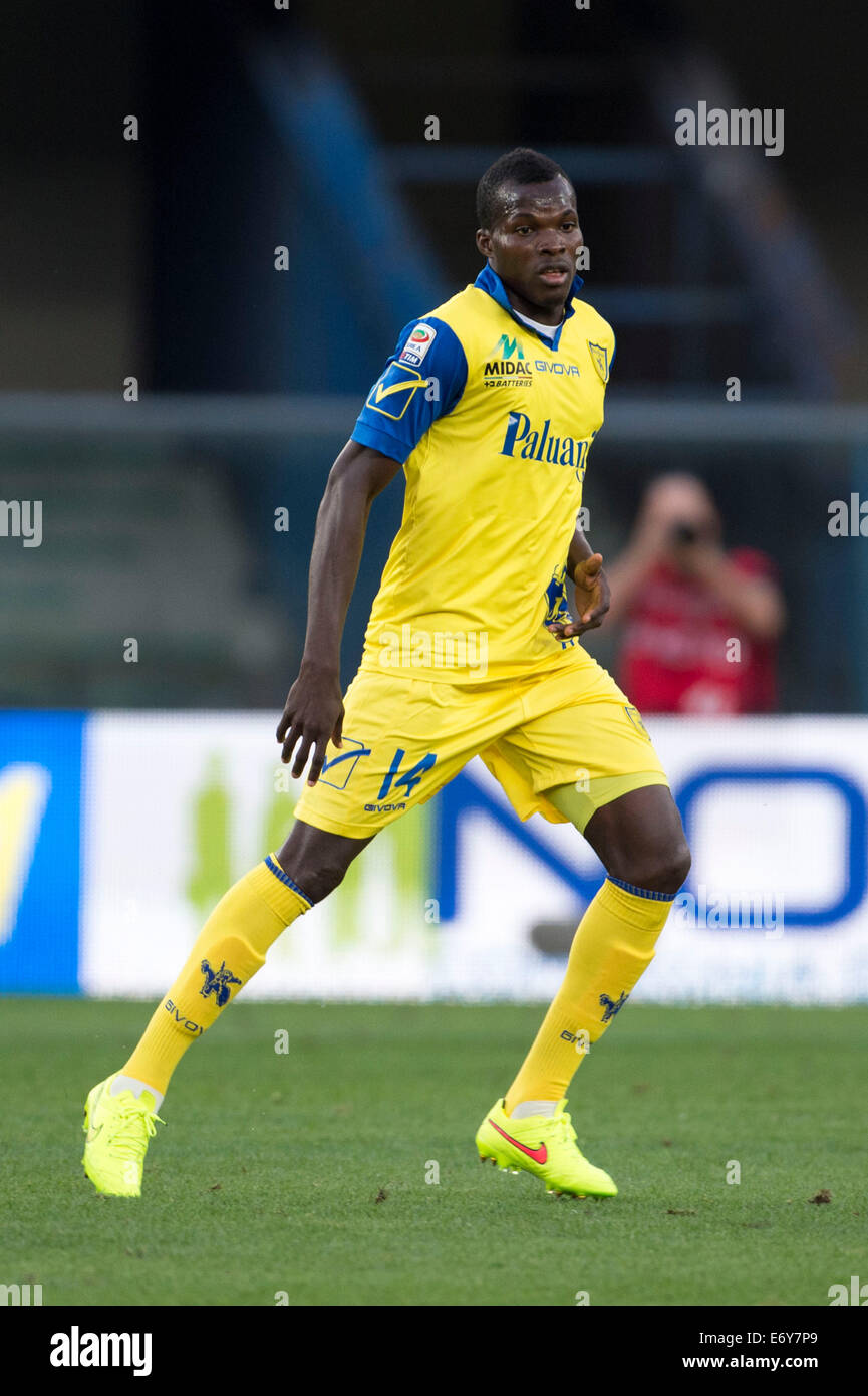 Verona, Italy. 30th Aug, 2014. Isaac Cofie (Chievo) Football/Soccer ...