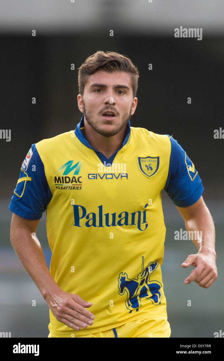 Verona, Italy. 30th Aug, 2014. Alberto Paloschi (Chievo) Football ...