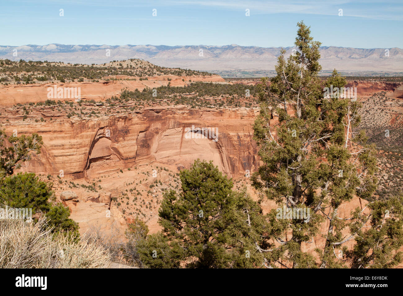 A view from Artists Point in the Colorado National Monument, Colorado ...