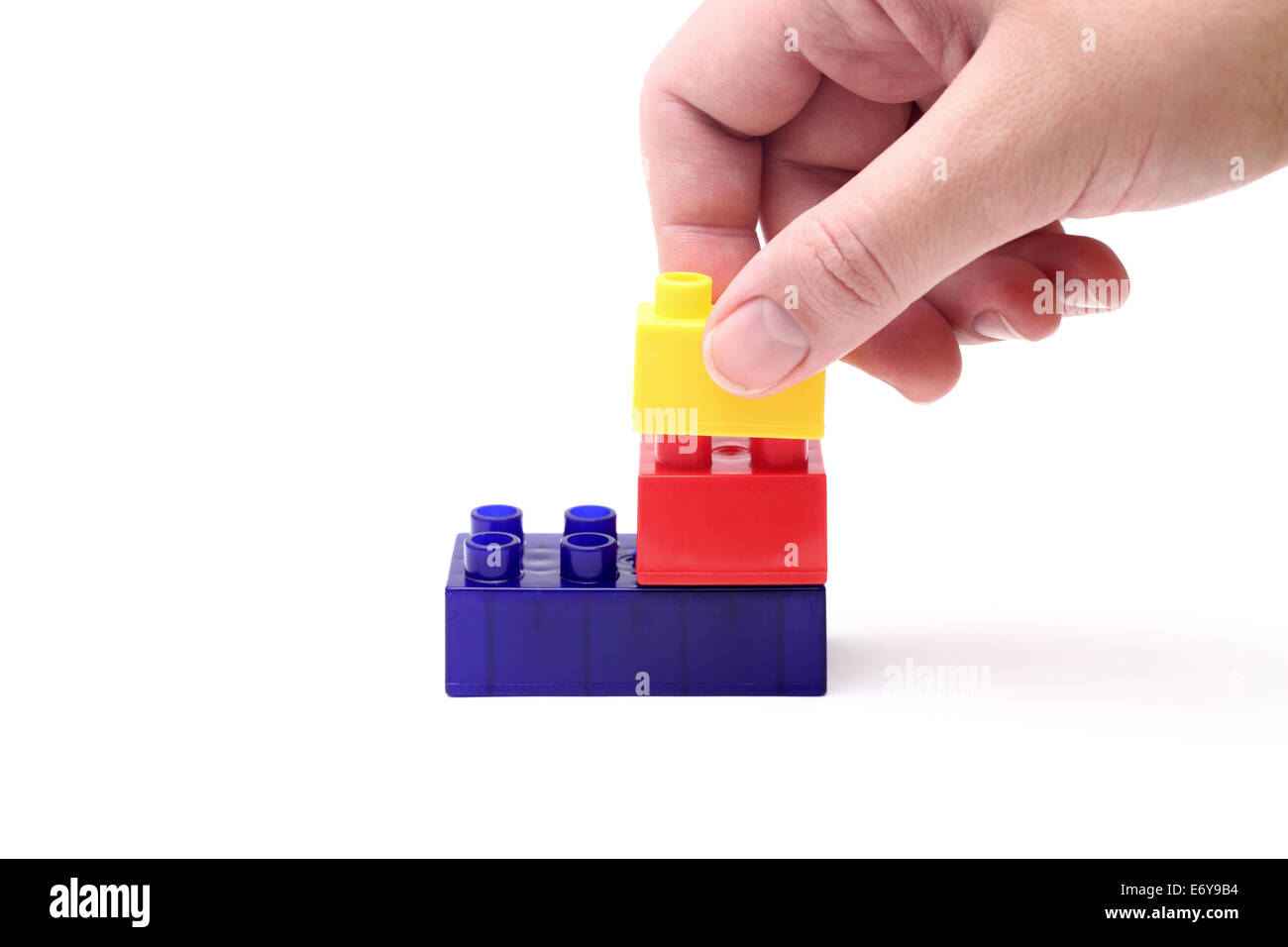 Plastic construction blocks hi-res stock photography and images - Alamy