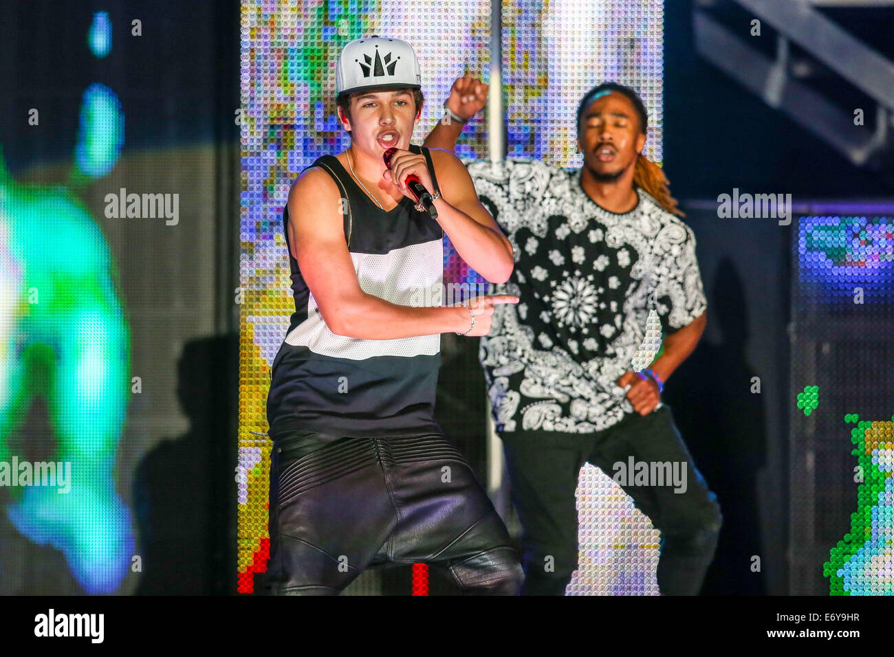 Greensboro, North Carolina, USA. 29th Aug, 2014. Music Artist AUSTIN ...