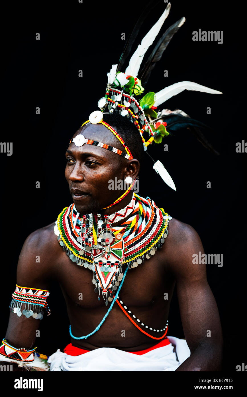 Samburu warrior hi-res stock photography and images - Alamy