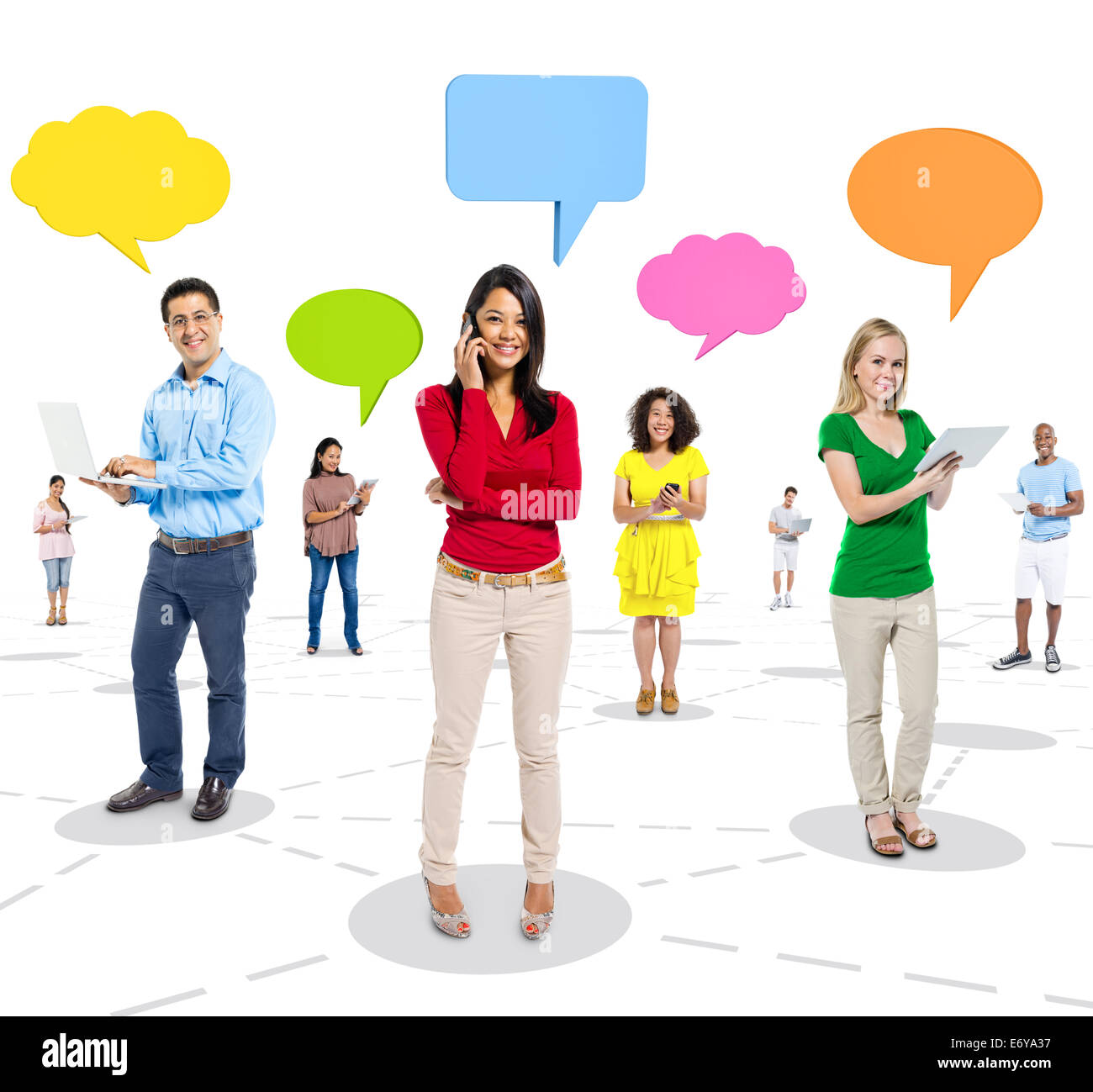 Global Communications Image converted using ifftoany Stock Photo - Alamy