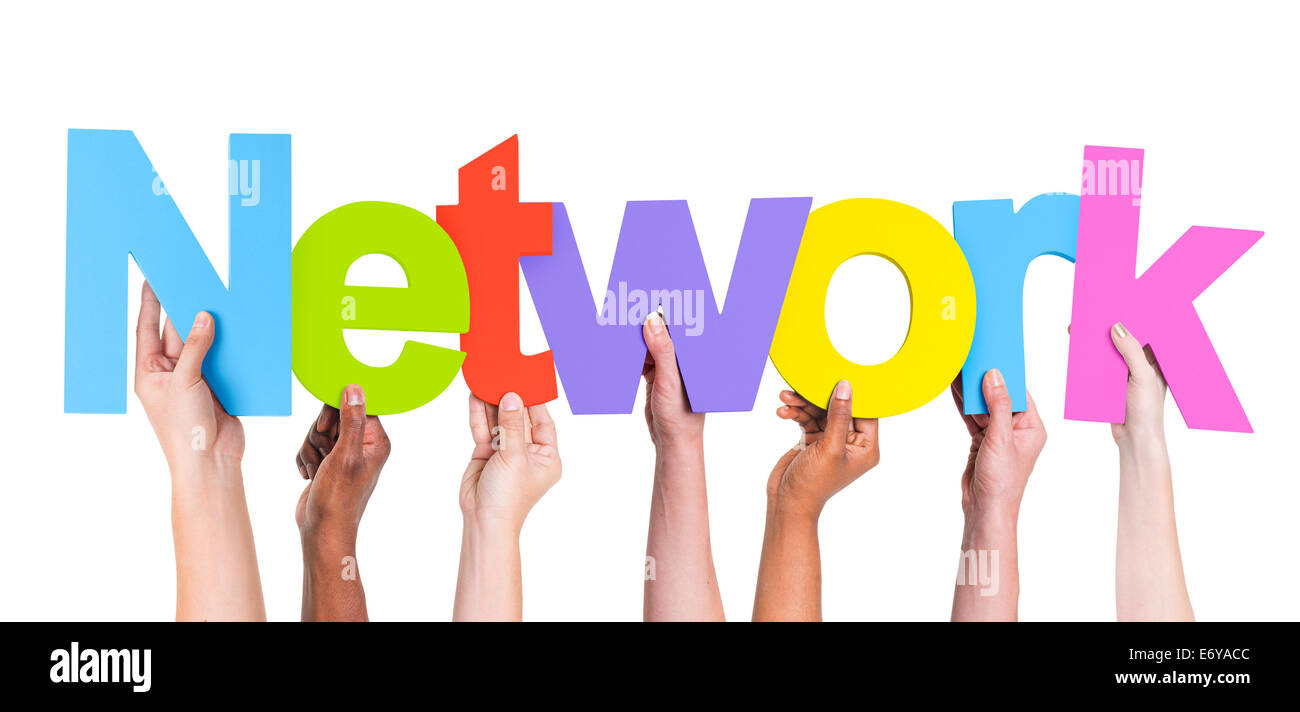 Diverse Hands Holding The Word Network Stock Photo - Alamy Diverse Hands Holding The Word Network Stock Photo - Alamy