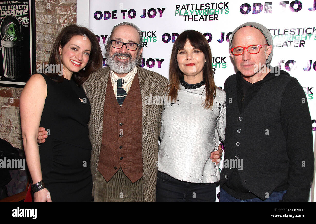 Opening Night after party for the play "Ode To Joy" at the Cherry Lane ...