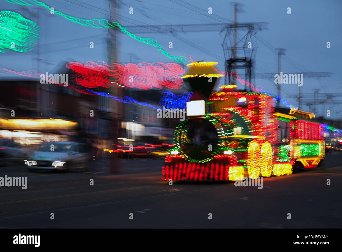 Blackpool, Lancashire, UK. 1st September, 2014. ´Rocket Illuminations ...