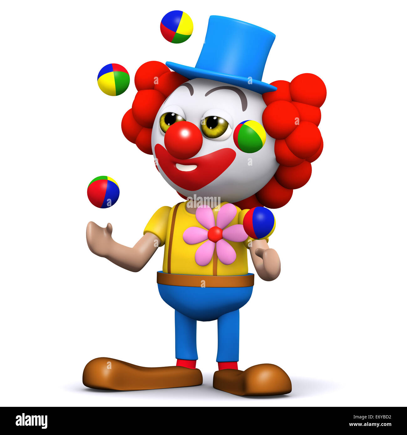 Clown juggling hi-res stock photography and images - Alamy