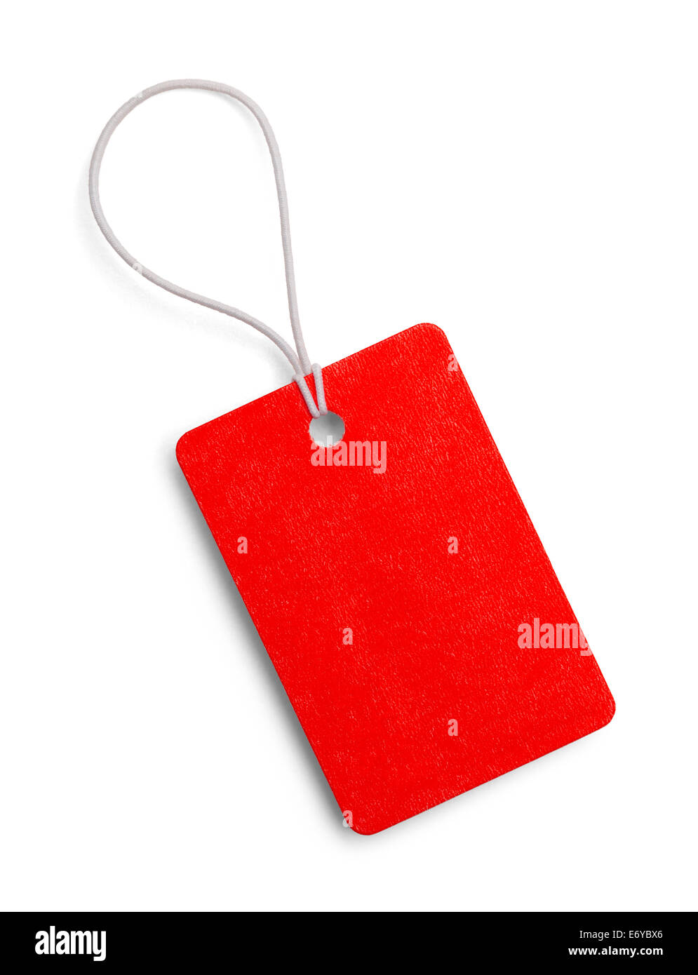 Blank Red Tag