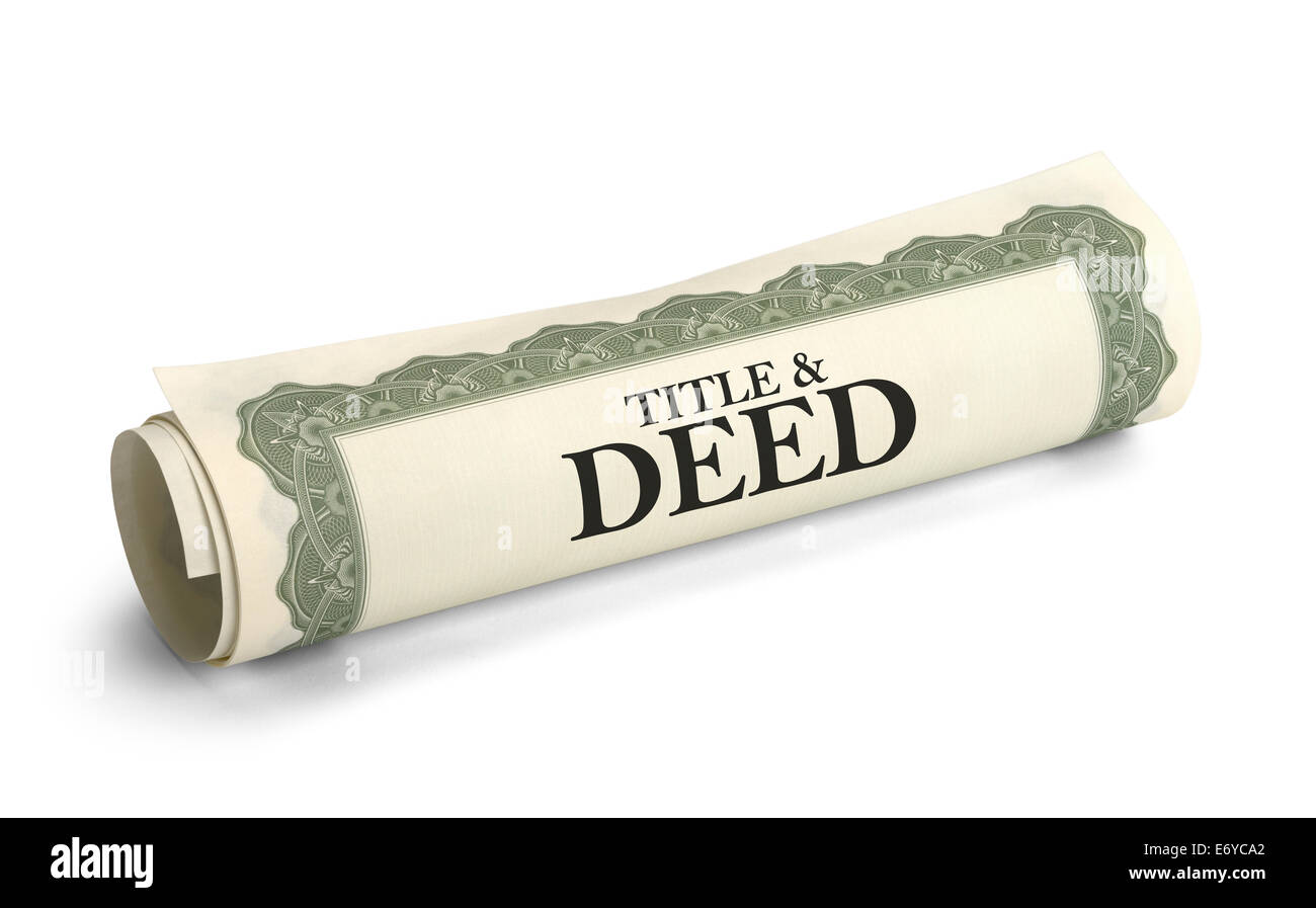 Title deed hi-res stock photography and images - Alamy