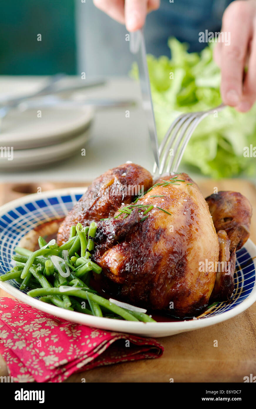 Chicken Knife High Resolution Stock Photography and Images - Alamy