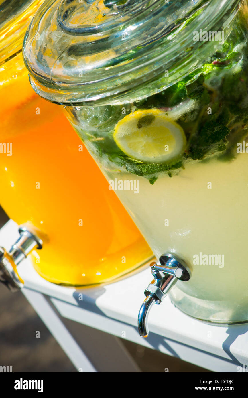 Refreshing summer soft drinks hi-res stock photography and images - Alamy