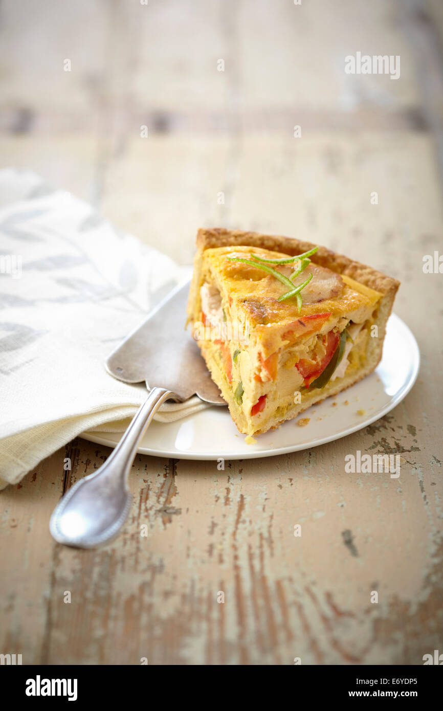 Chicken tart hi-res stock photography and images - Alamy