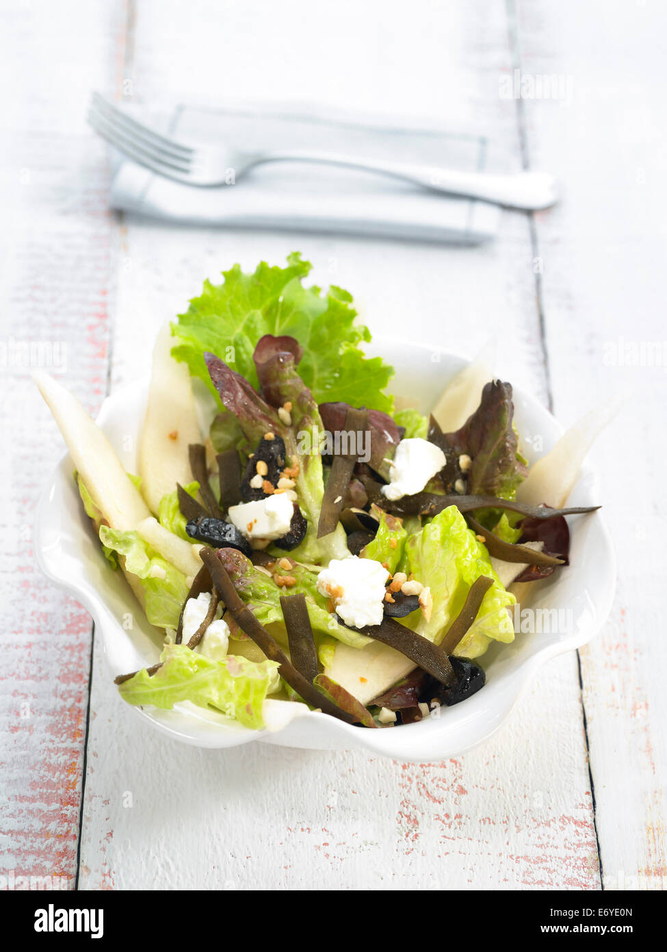 Icelandic Seaweed Salad With Cheese