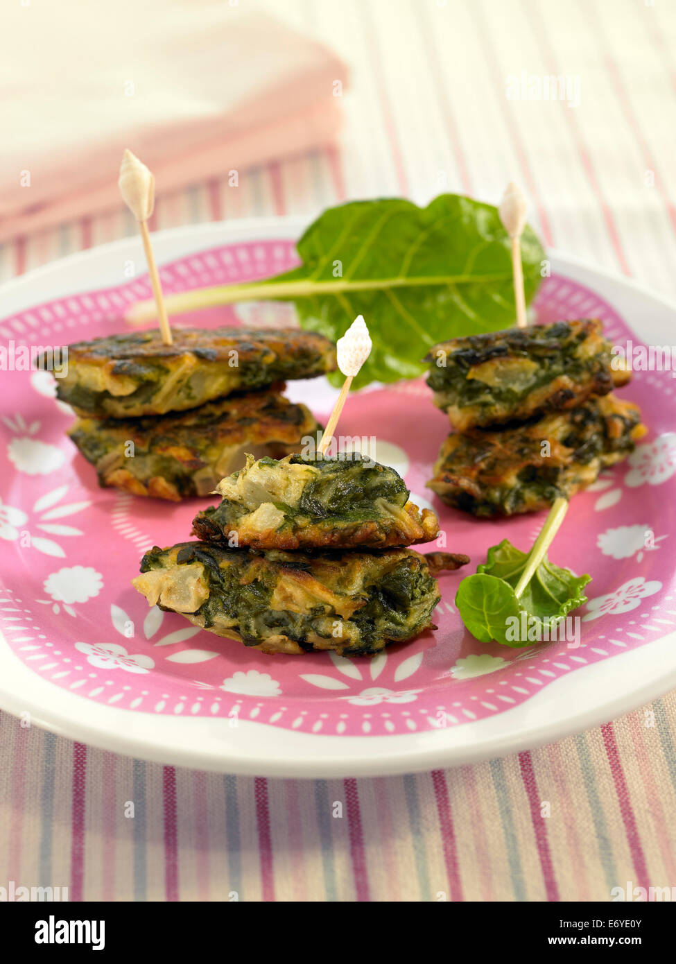 Silverbeet fritters hi-res stock photography and images - Alamy