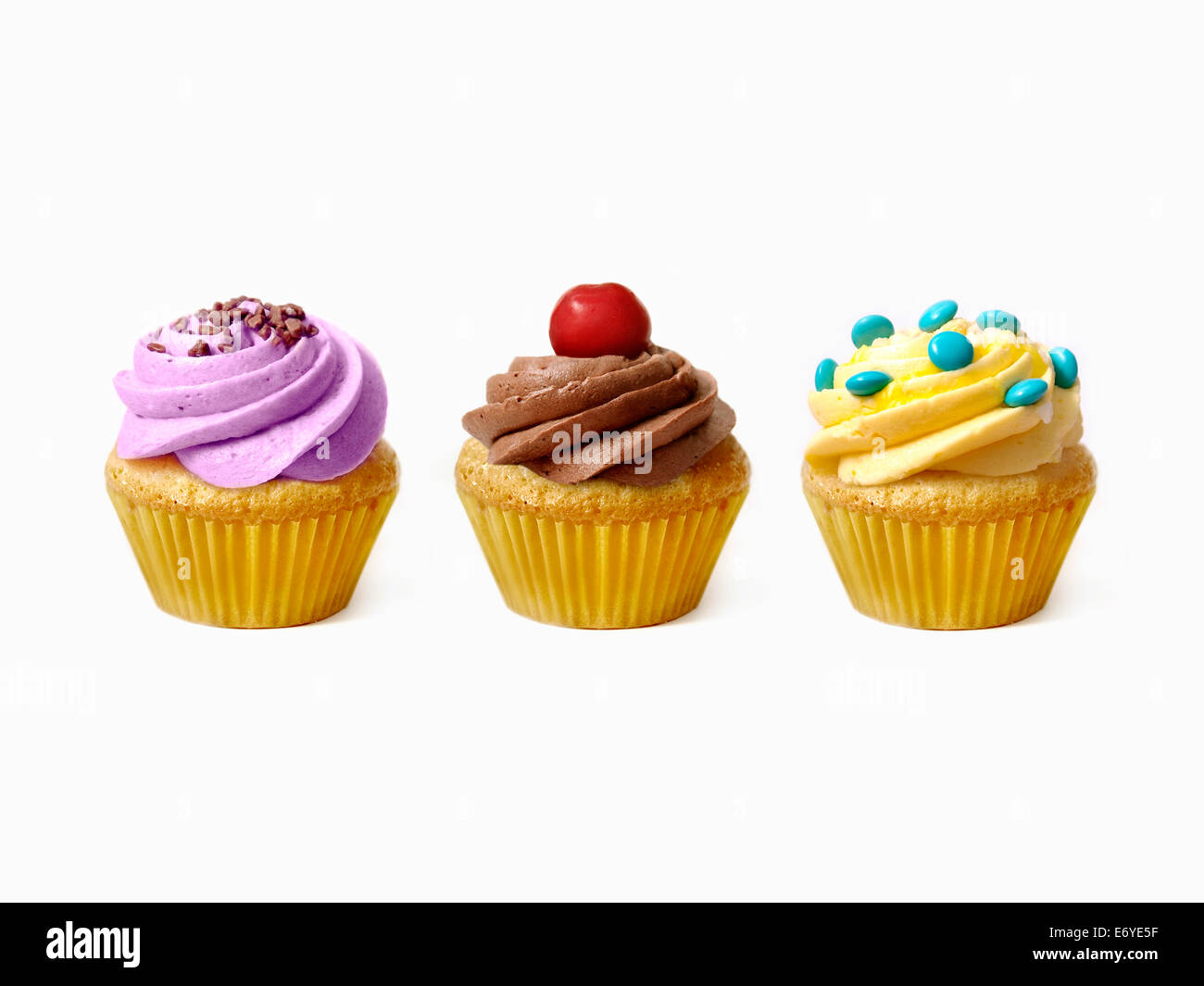 Assortment of cupcakes Stock Photo - Alamy