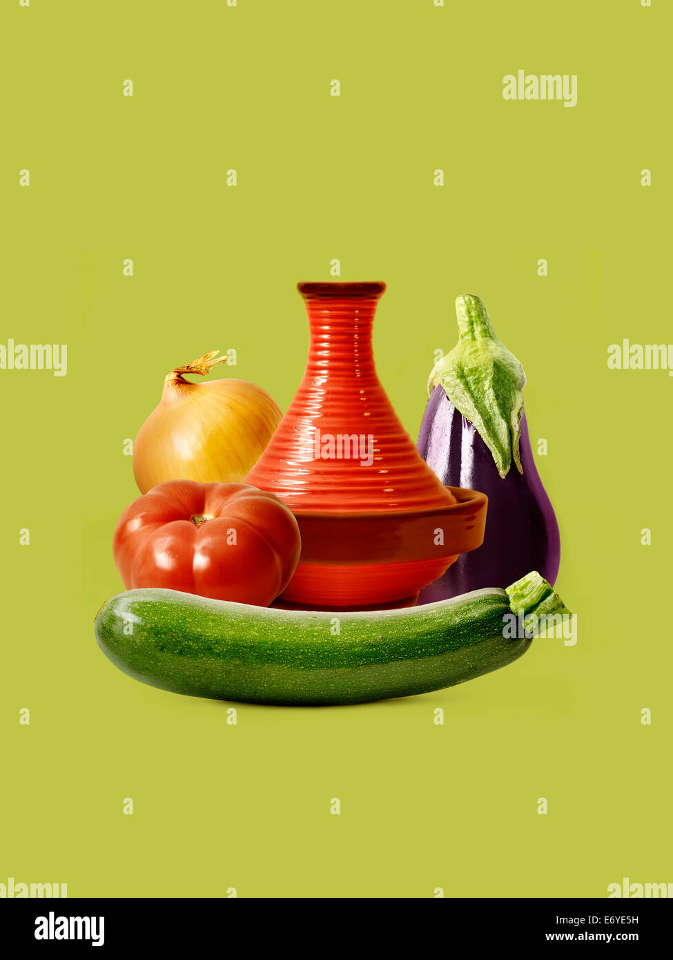 Vegetables for a Tajine Stock Photo - Alamy