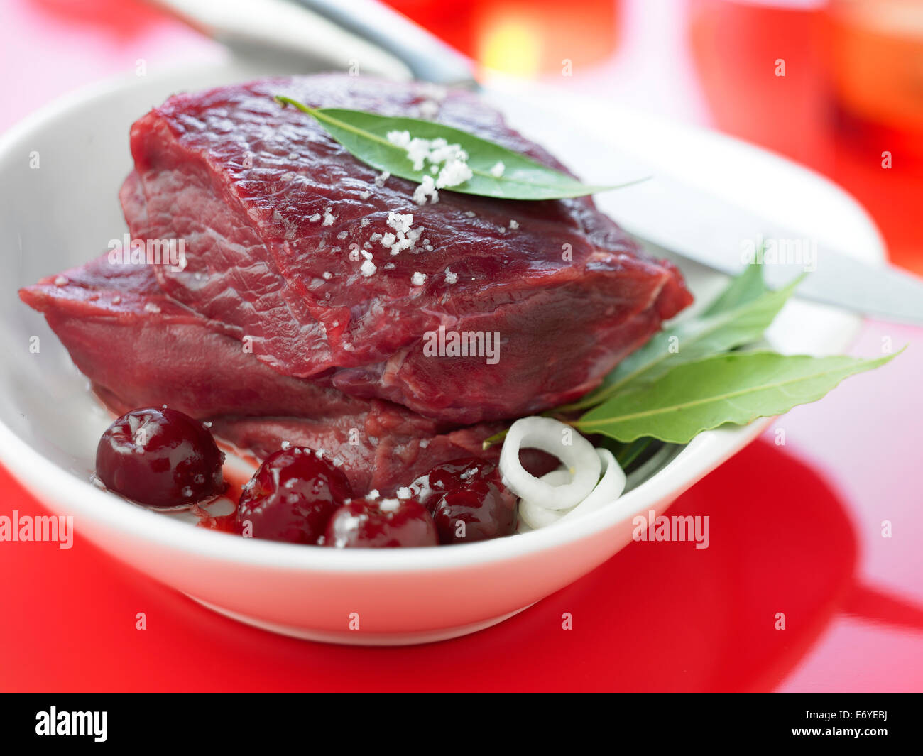 Ostrich steak hi-res stock photography and images - Alamy