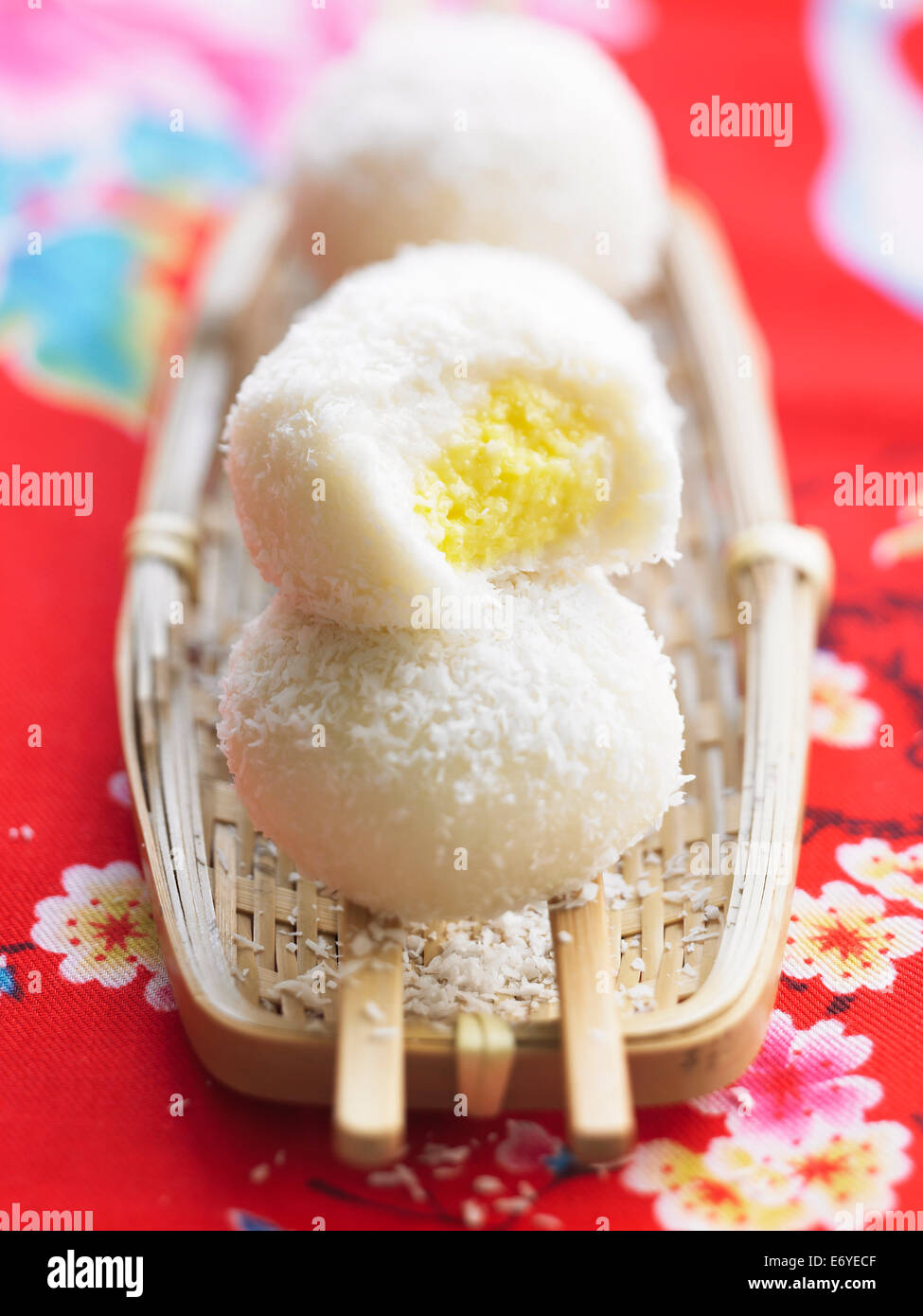 Chinese coconut pearls Stock Photo - Alamy