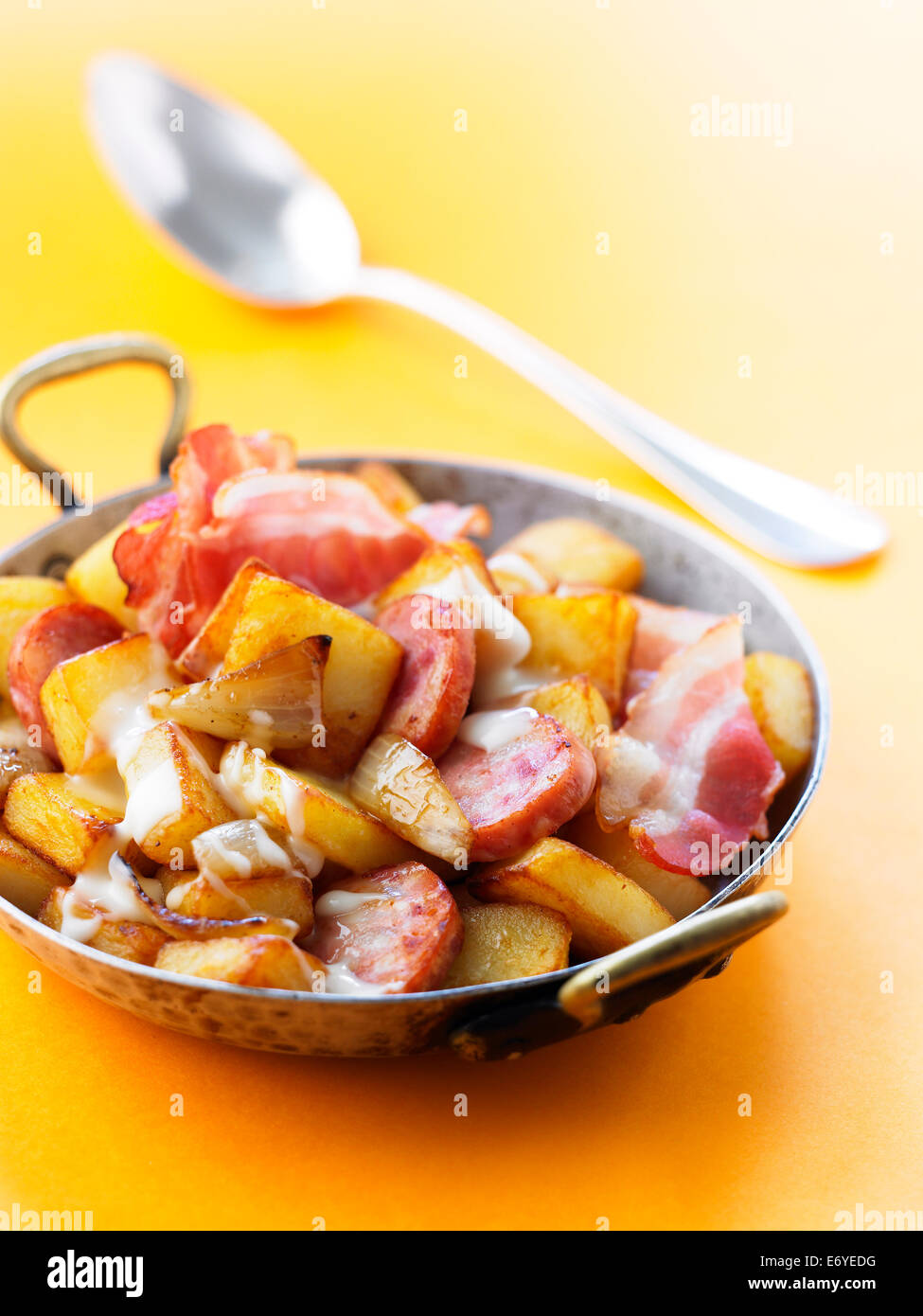 Franc-Comtoise pan-fried dish Stock Photo - Alamy