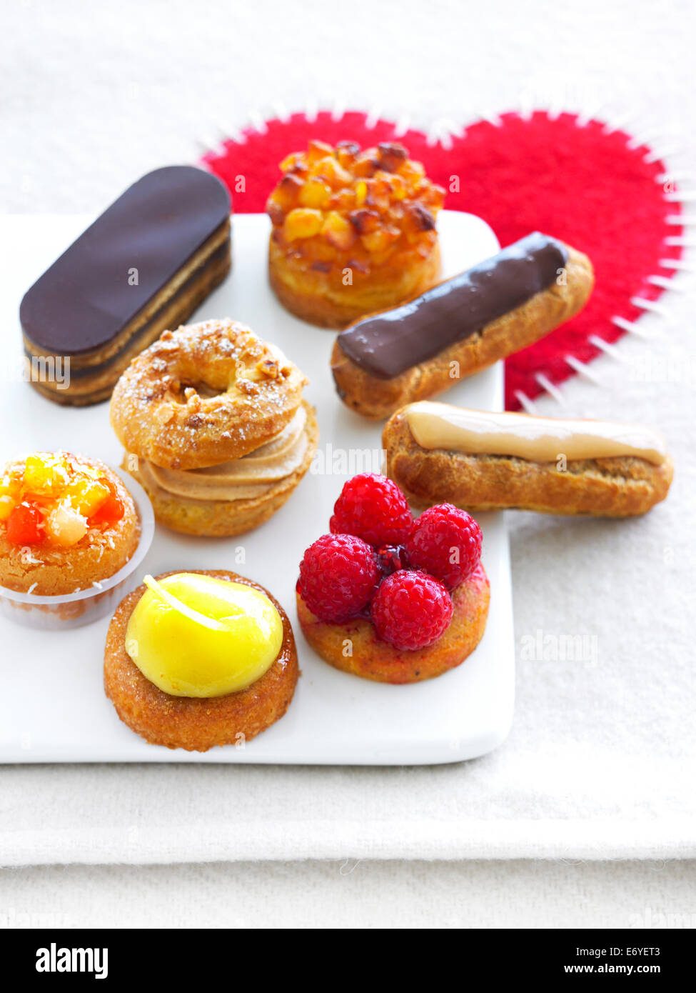 Assortment of pastries Stock Photo - Alamy