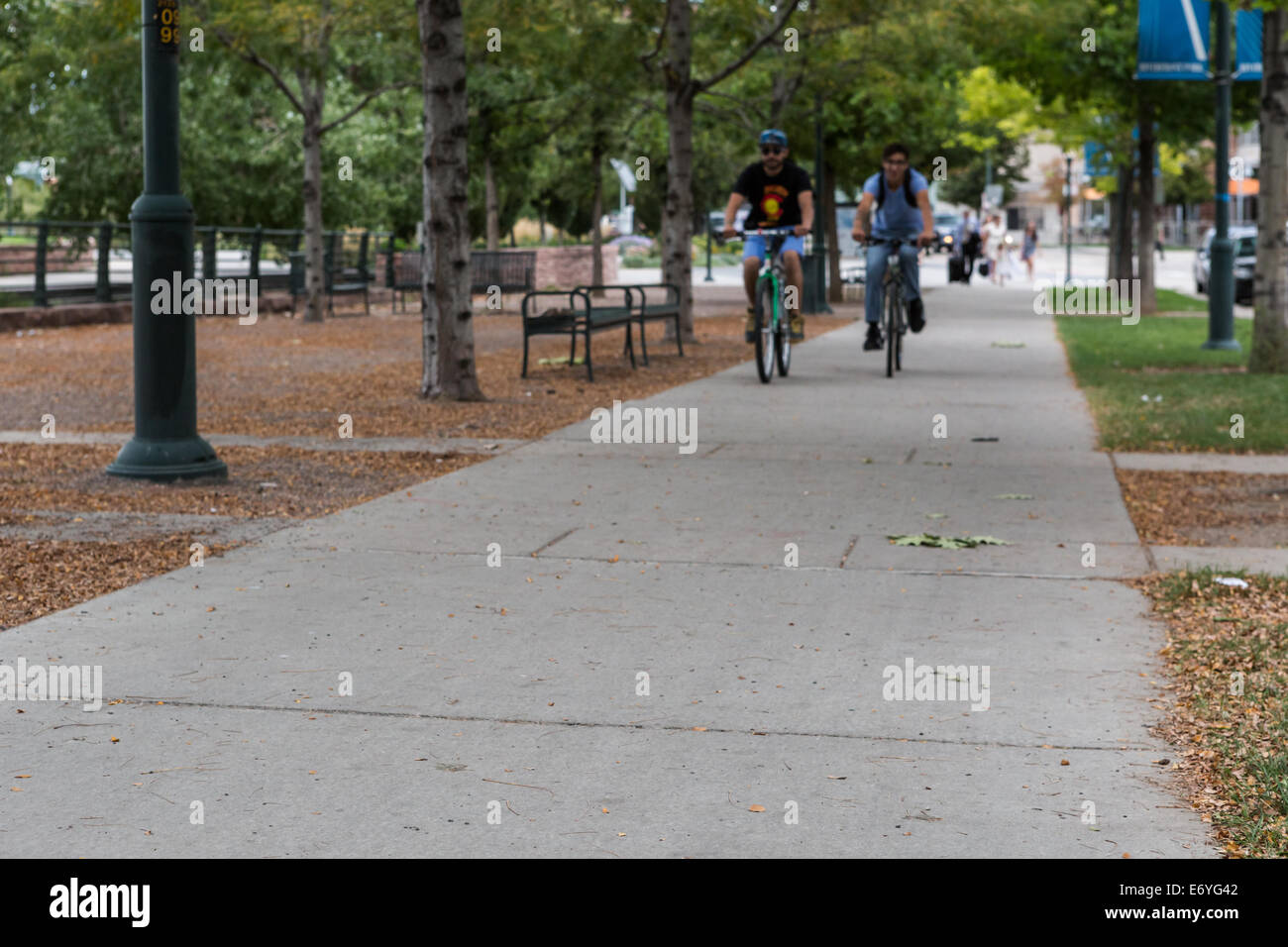 Denver biking hi-res stock photography and images - Alamy