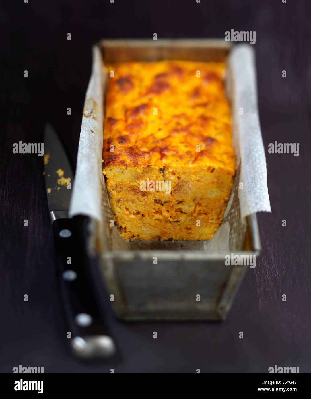Carrot and caraway pudding Stock Photo - Alamy