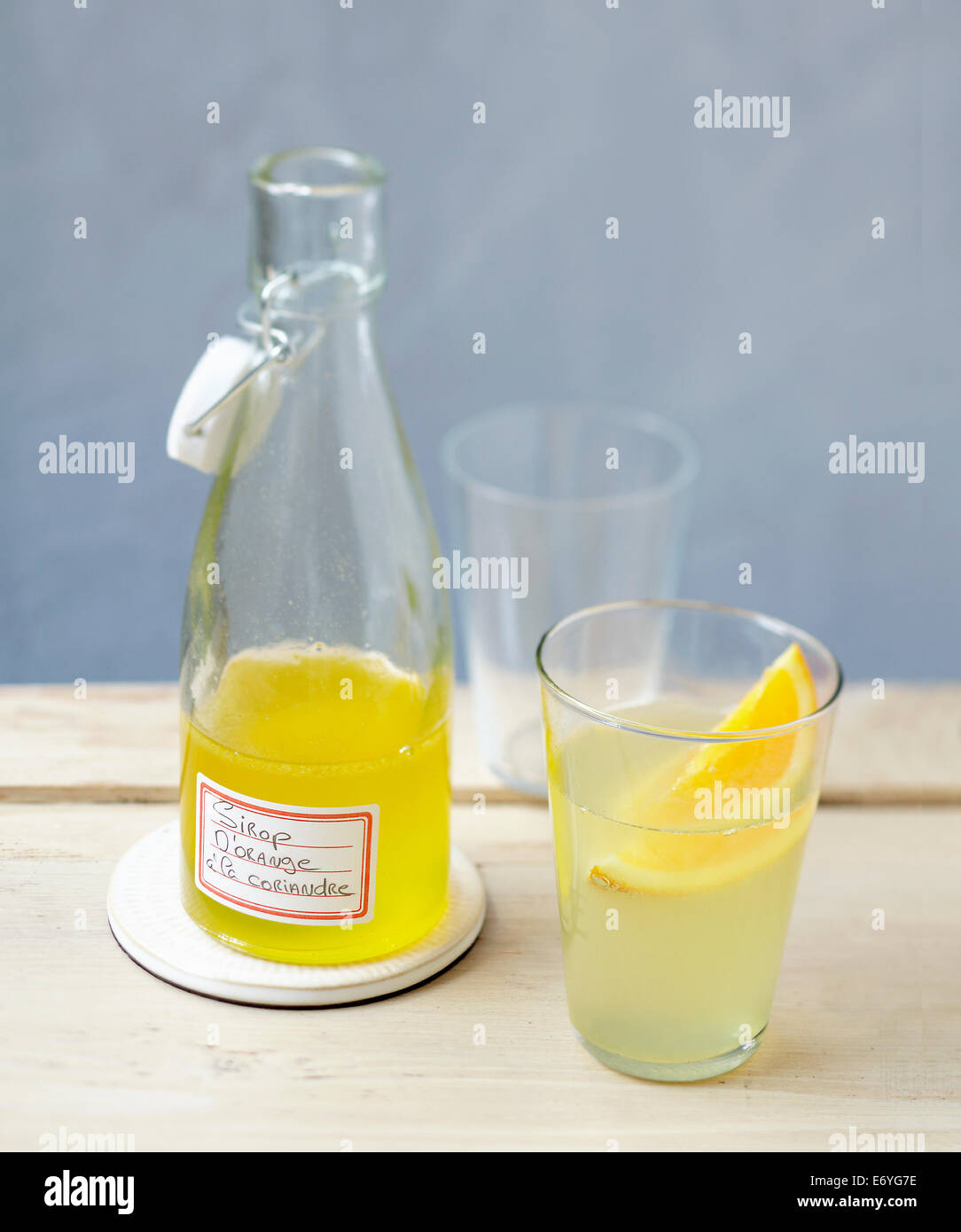 Orange cordial hi-res stock photography and images - Alamy