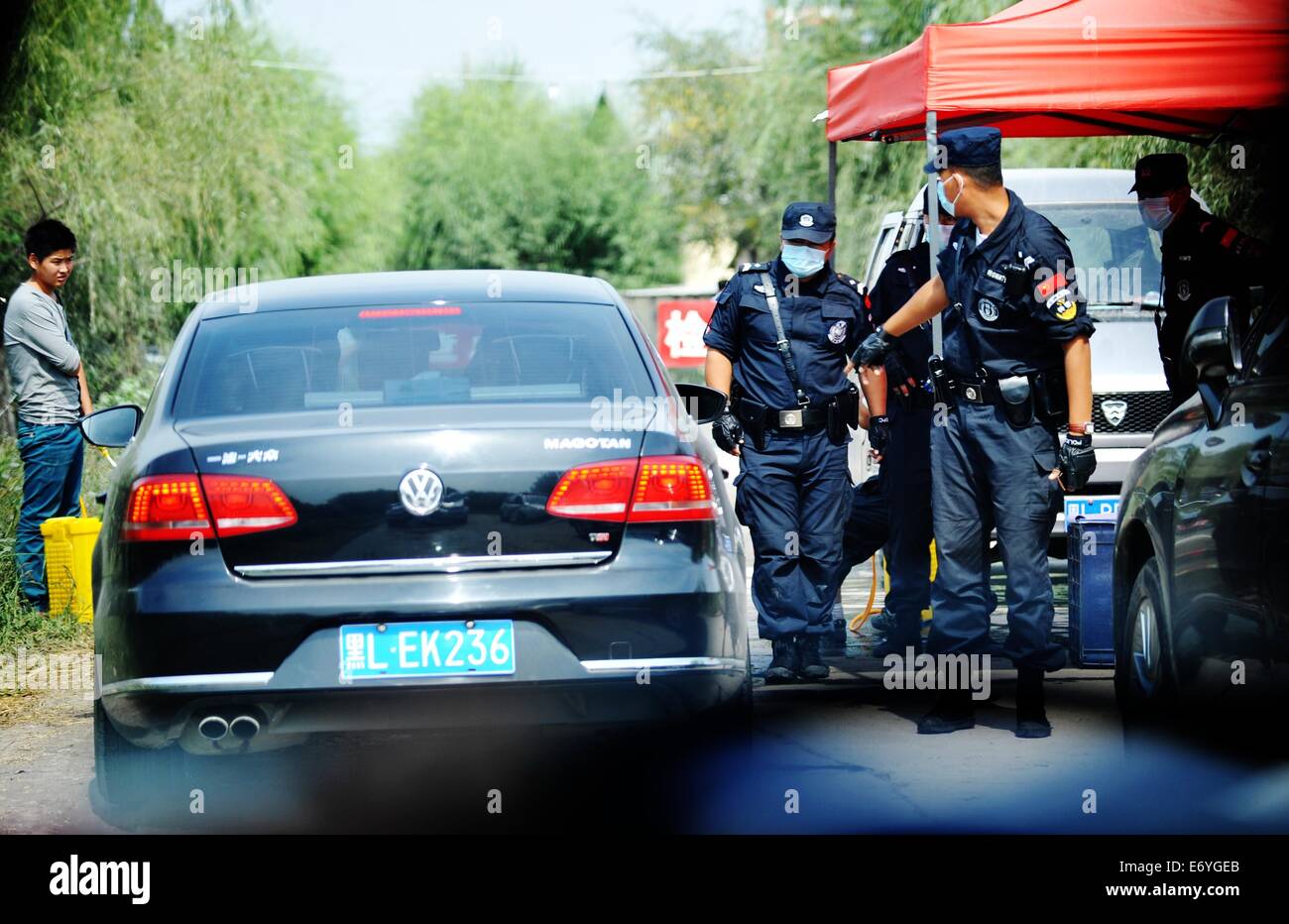 Farm police car hi-res stock photography and images - Alamy