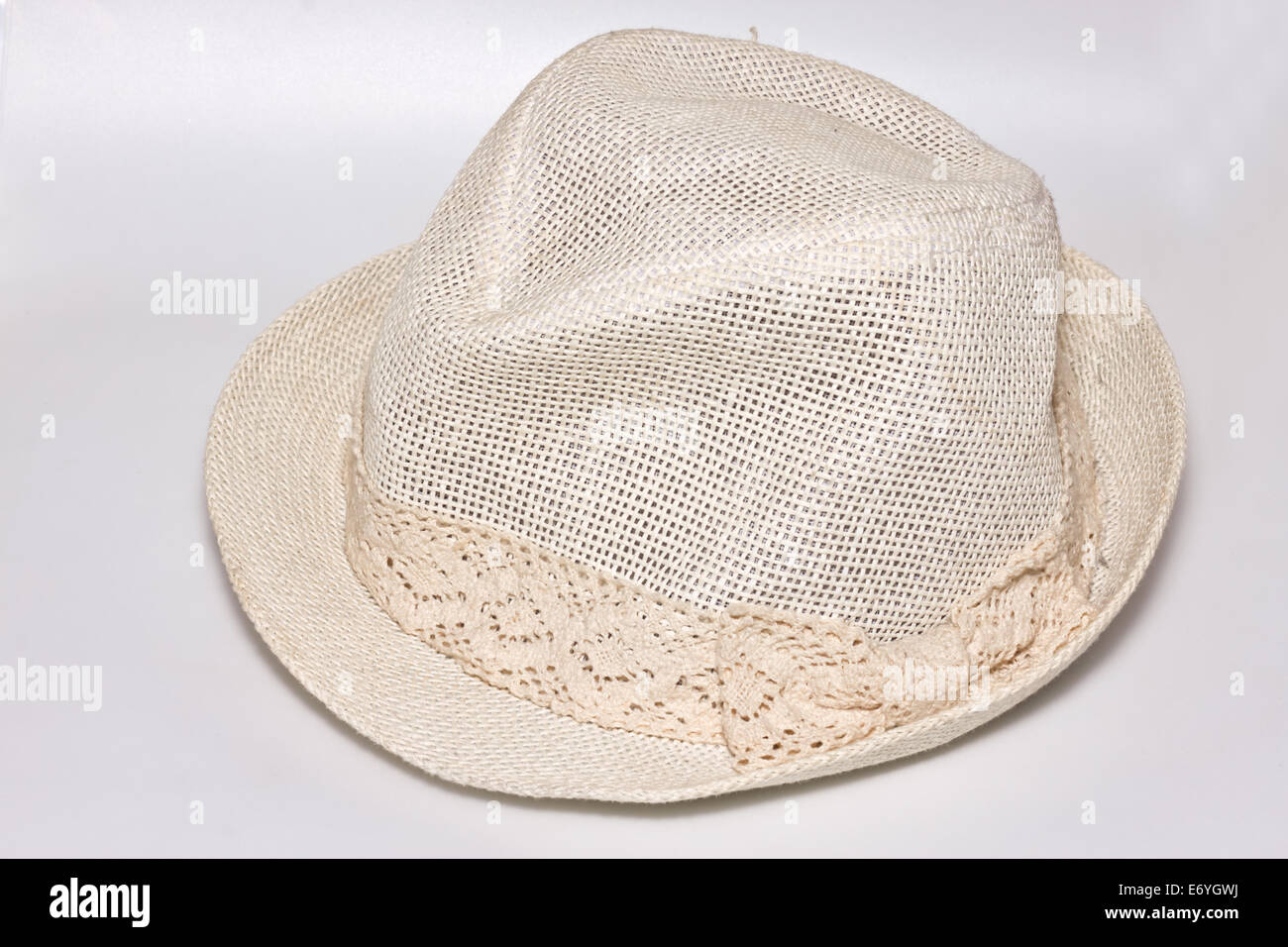 White hat hi-res stock photography and images - Alamy