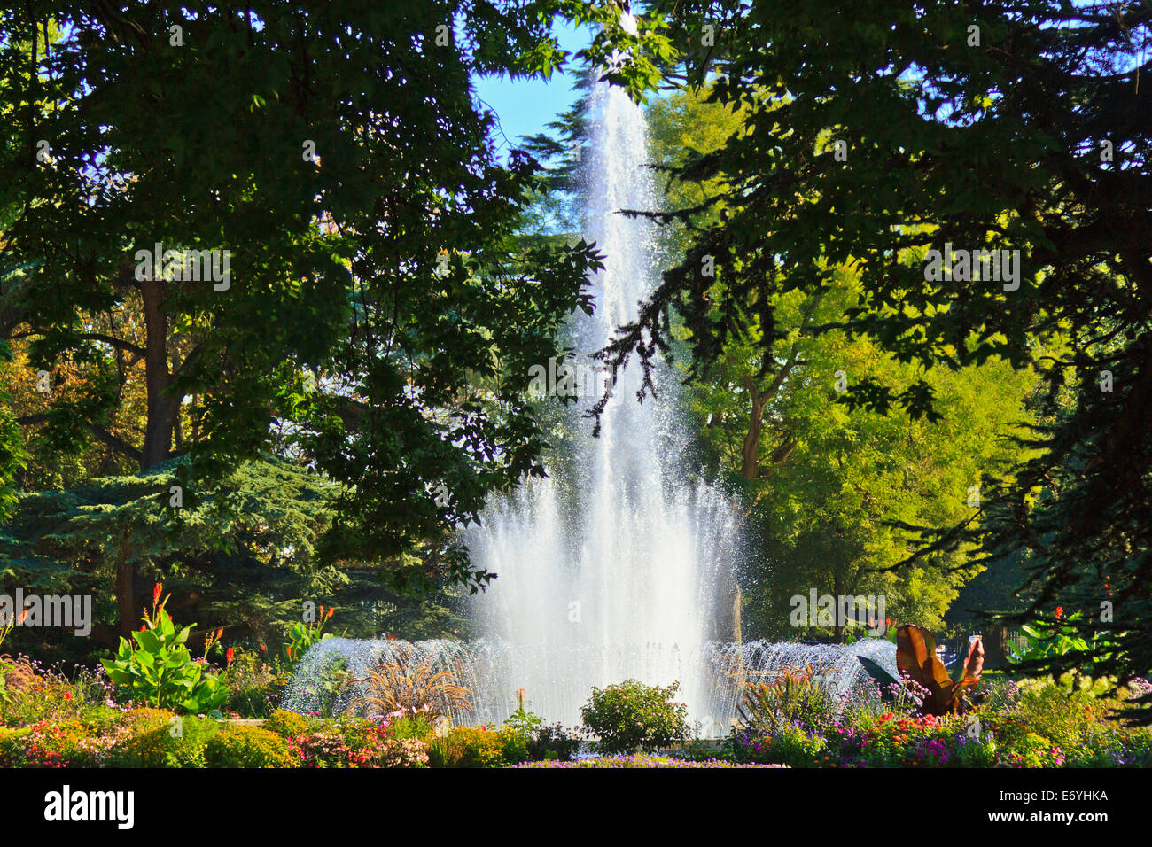 France, Toulouse, Grand Rond Gardens Stock Photo - Alamy