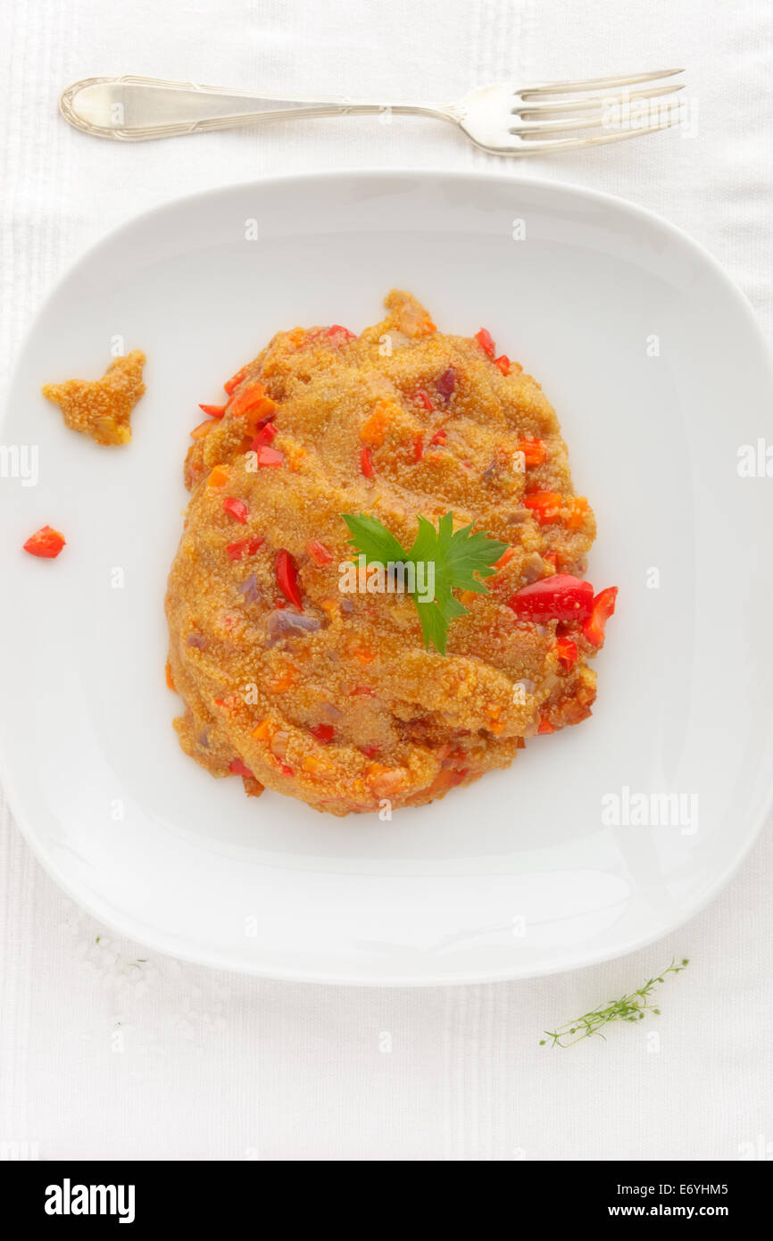 Healthy amaranth grain with red vegetables Stock Photo - Alamy