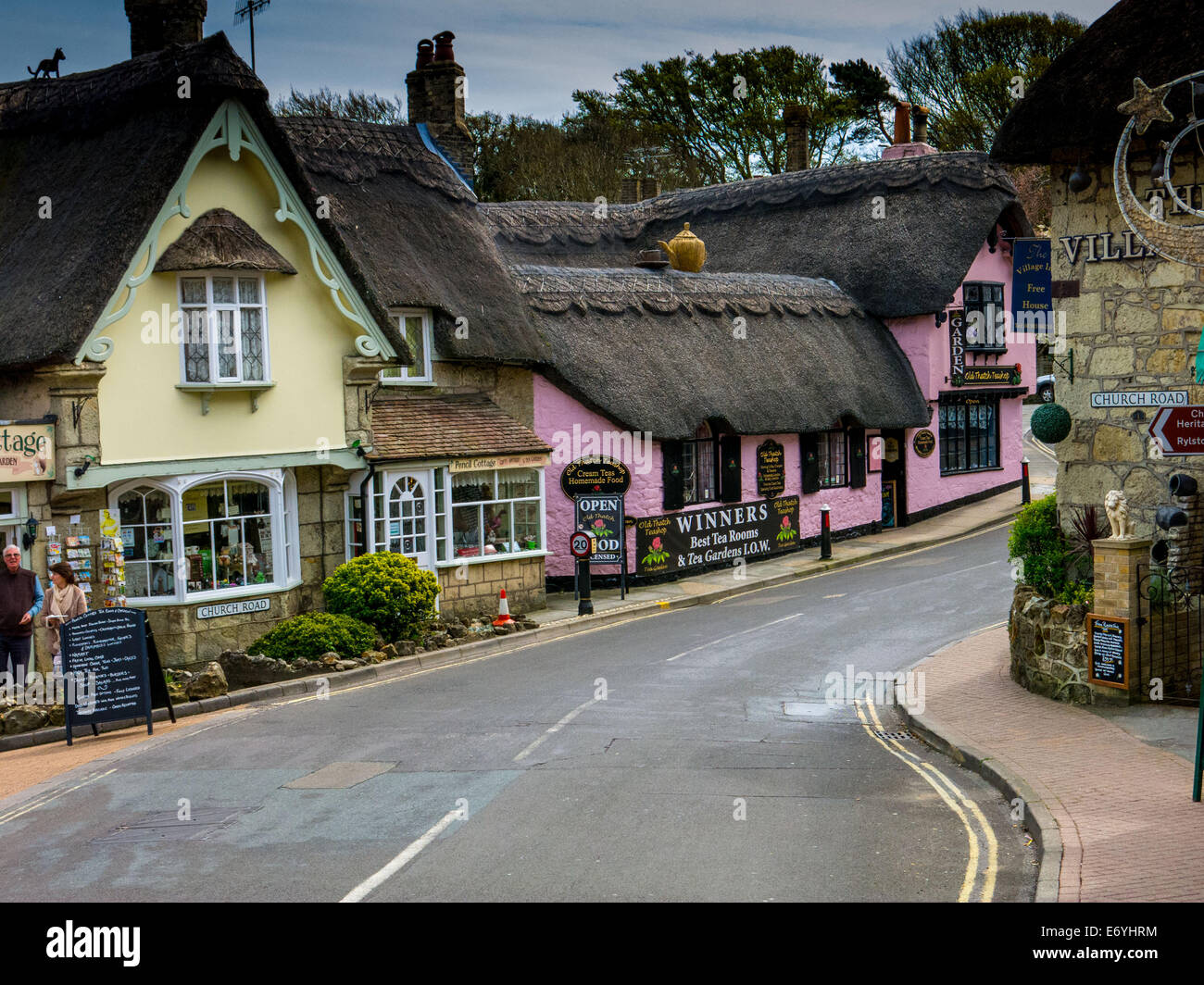 Old shanklin high street hi-res stock photography and images - Alamy
