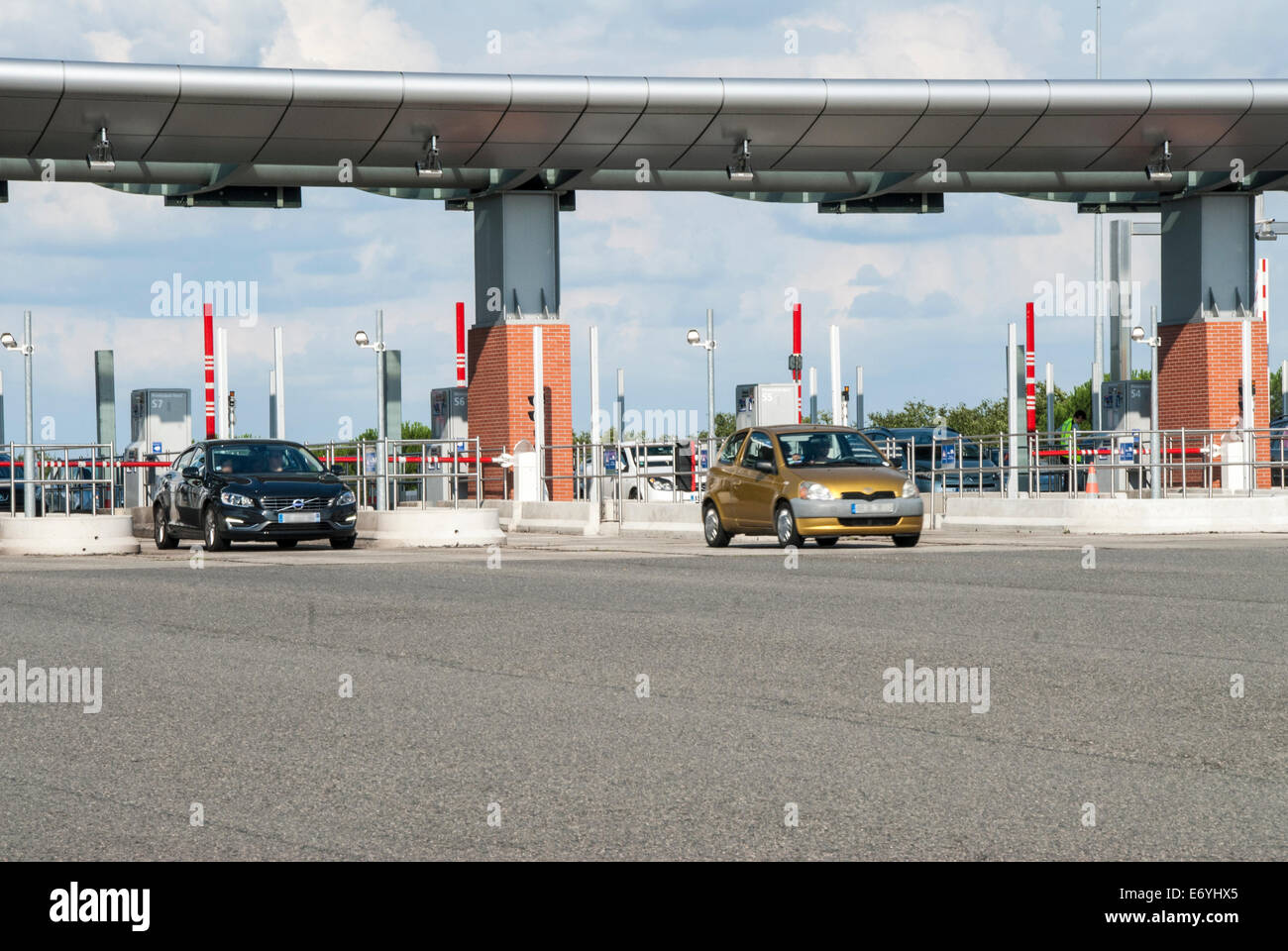 Motorway tolls france hi-res stock photography and images - Alamy