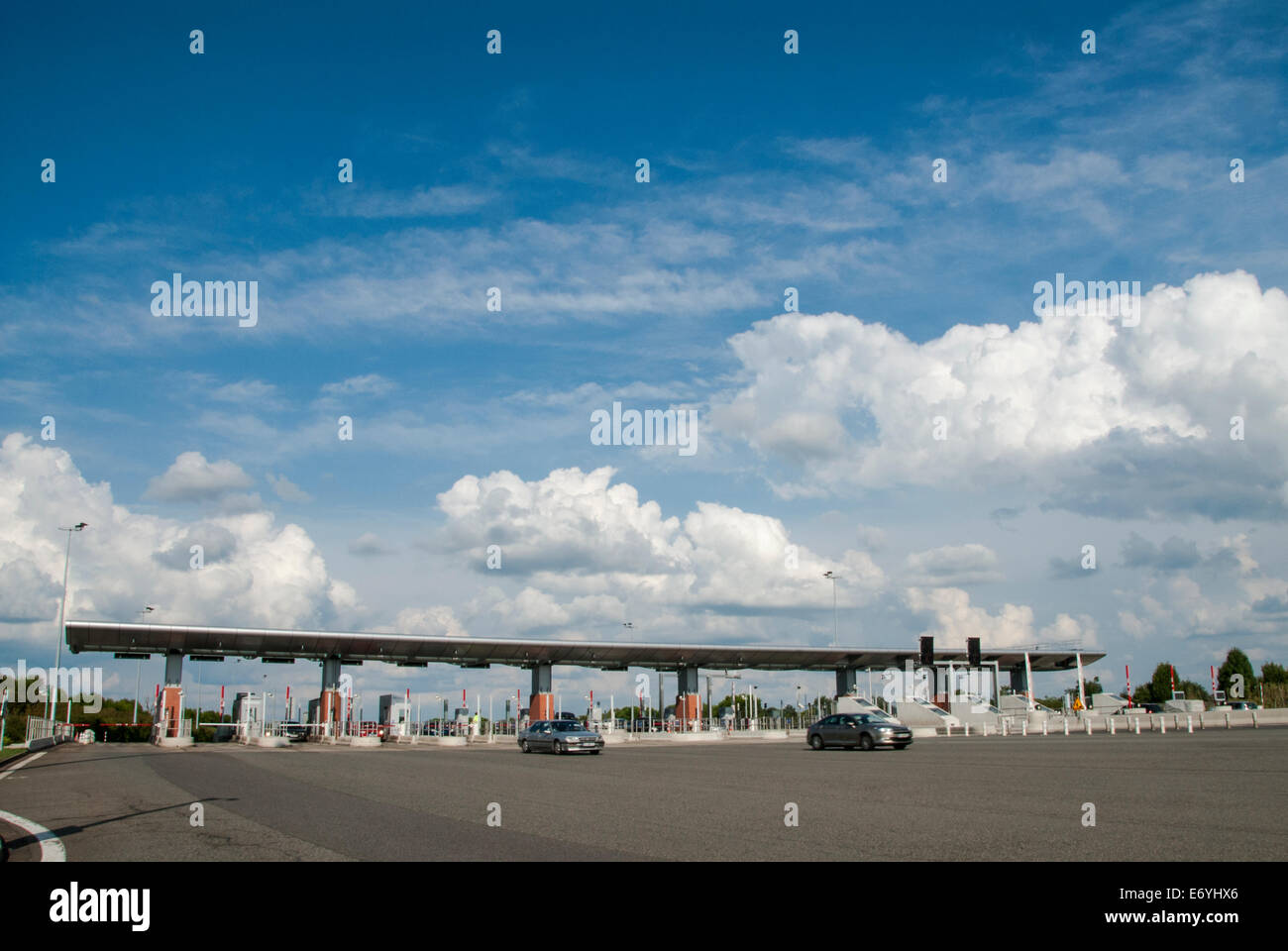 Motorway tolls france hi-res stock photography and images - Alamy