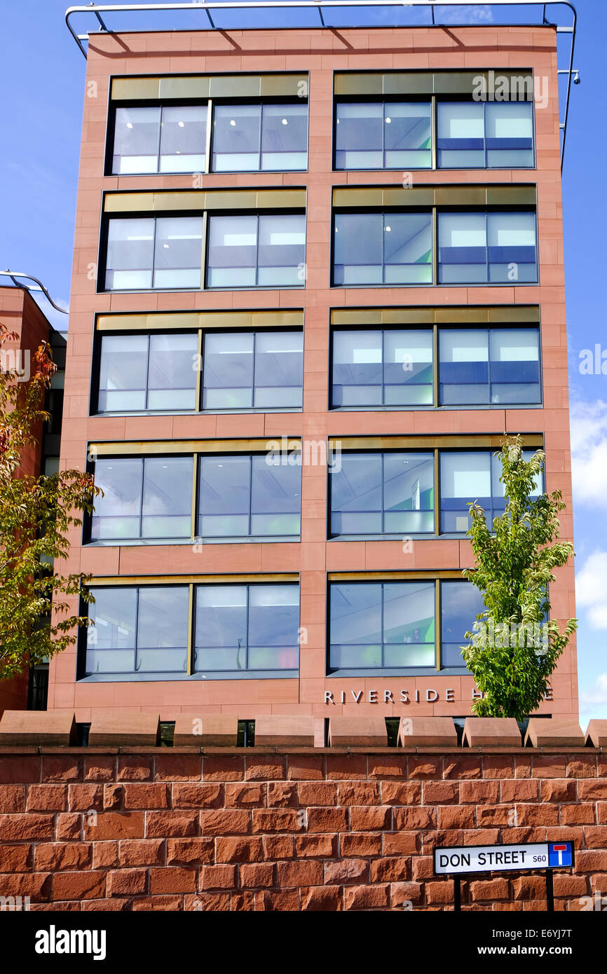 Riverside House Council Building ,Rotherham ,UK Stock Photo - Alamy