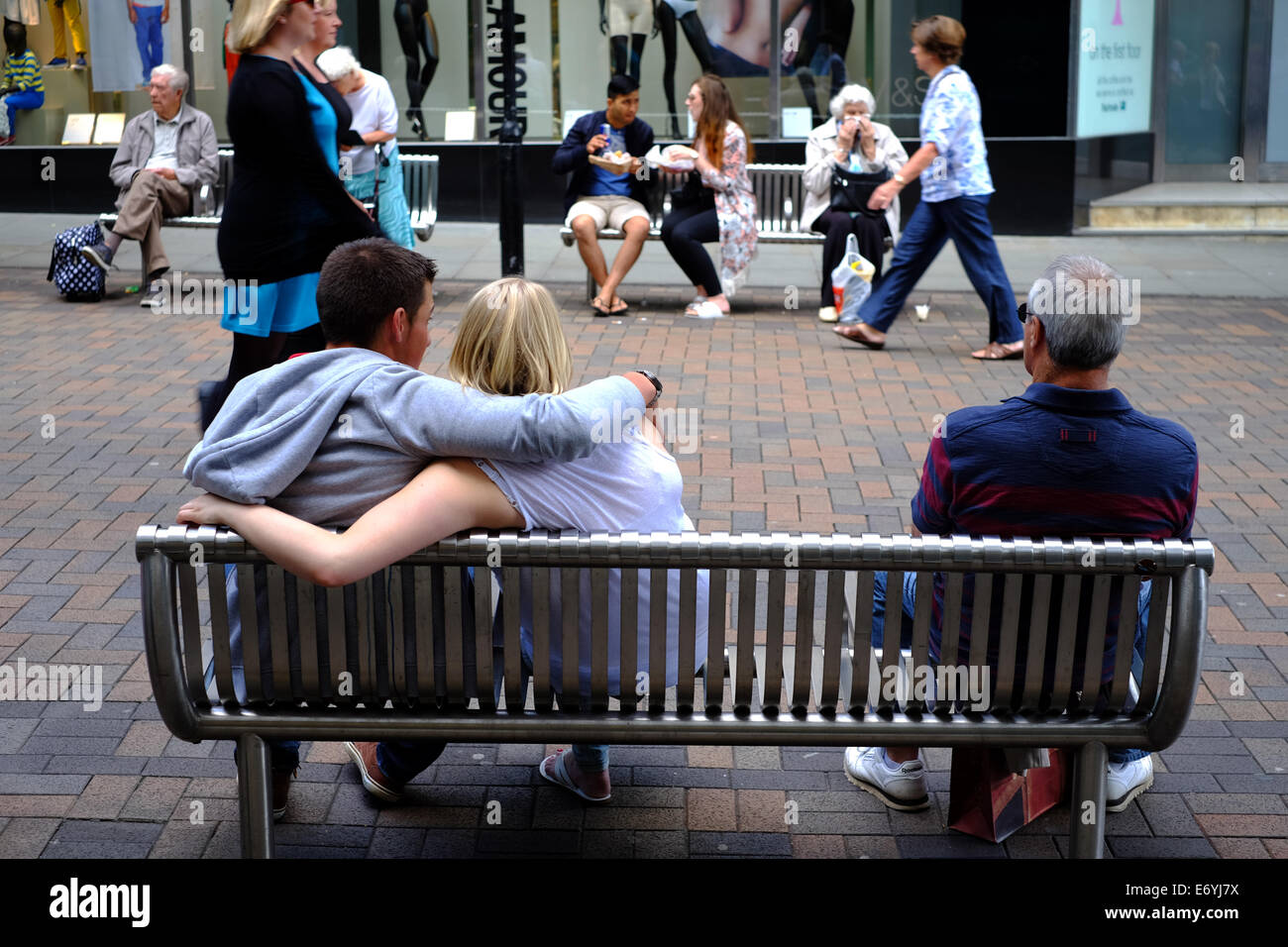 Nottingham street scene hi-res stock photography and images - Alamy