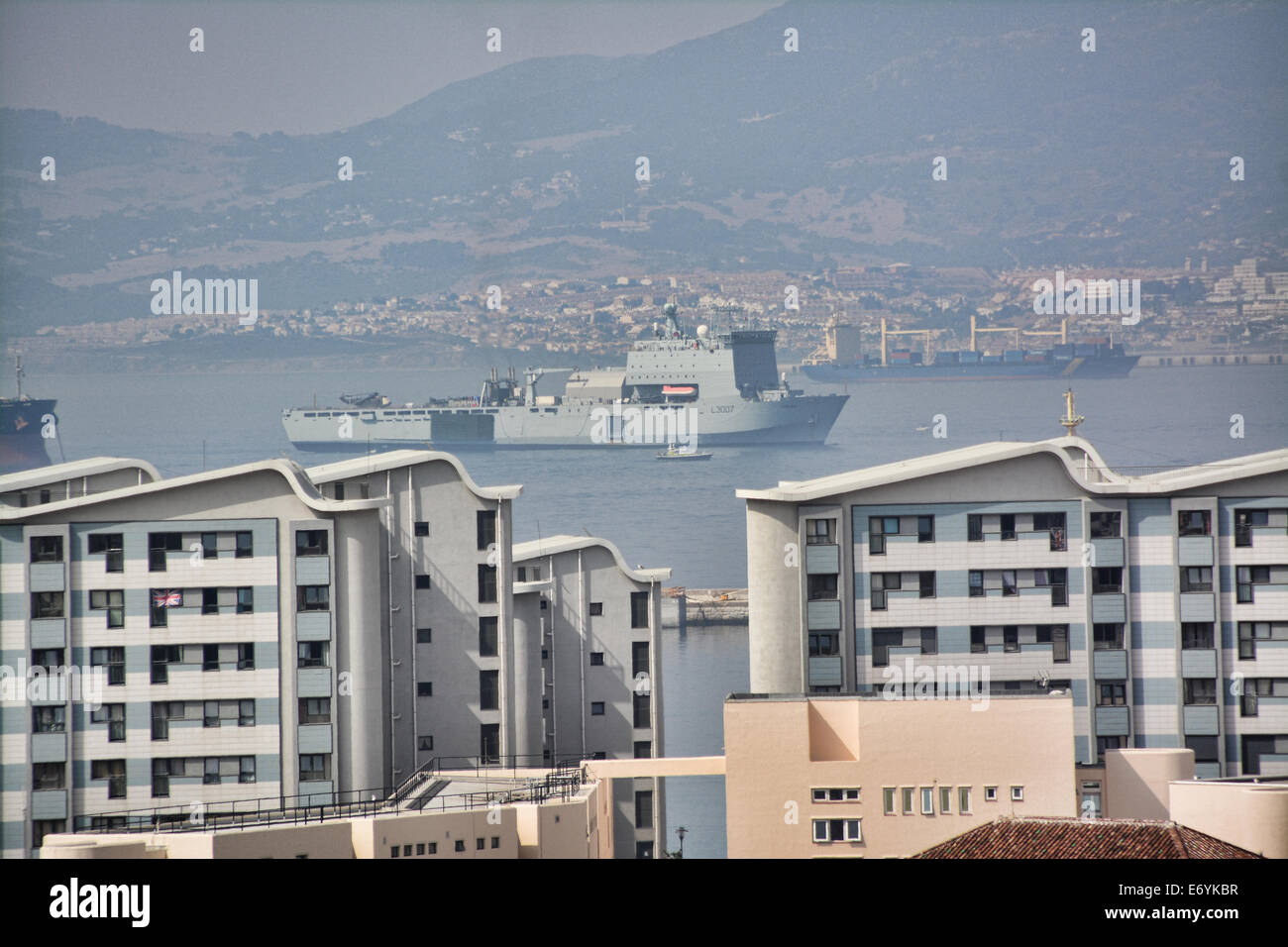 Gibraltar. 2nd Sept, 2014. Royal Navy task force headed by HMS Bulwark ...
