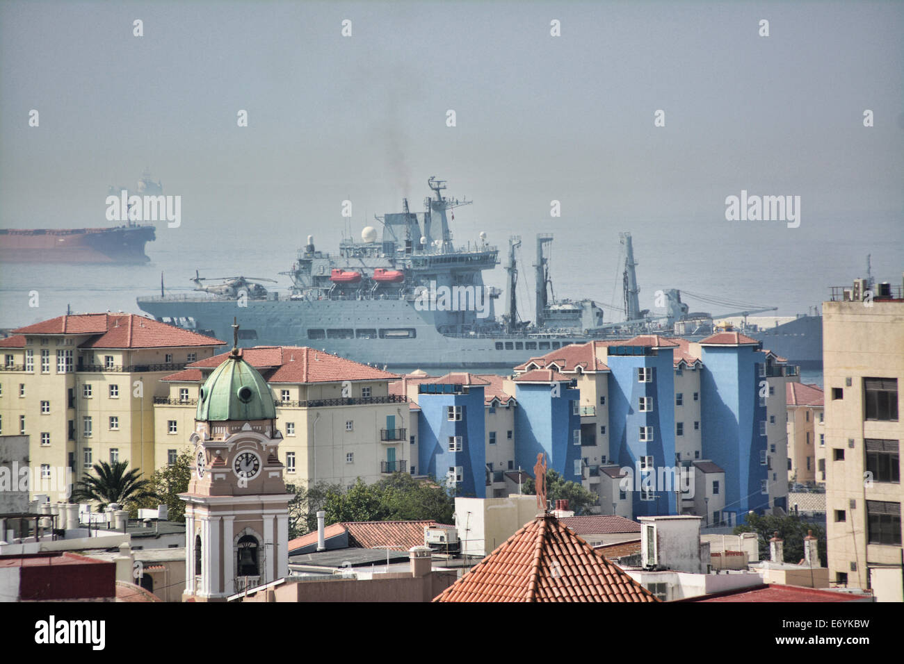 Gibraltar. 2nd Sept, 2014. Royal Navy task force headed by HMS Bulwark ...