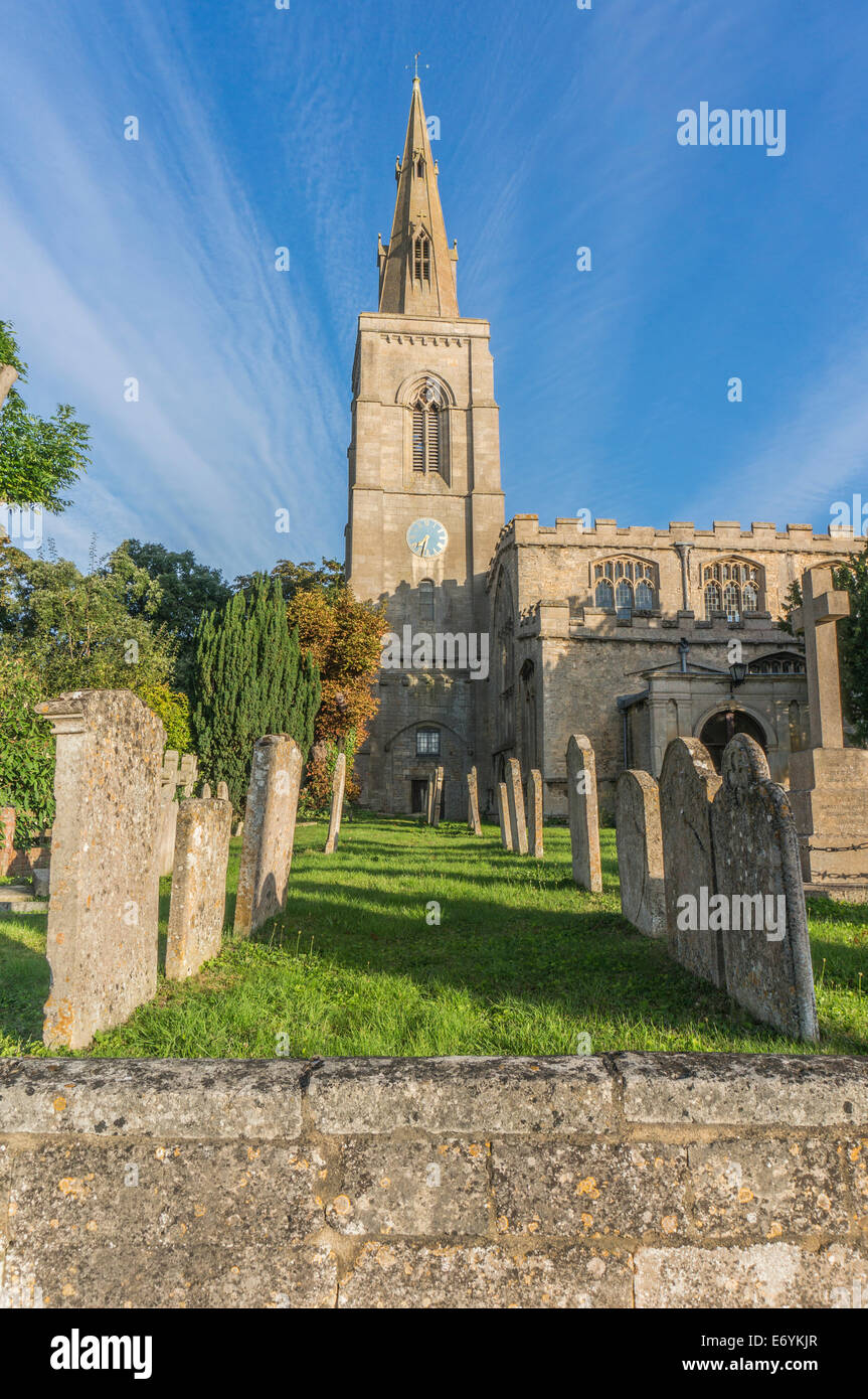The historic Church of St Michael and All Angels, Langtoft ...