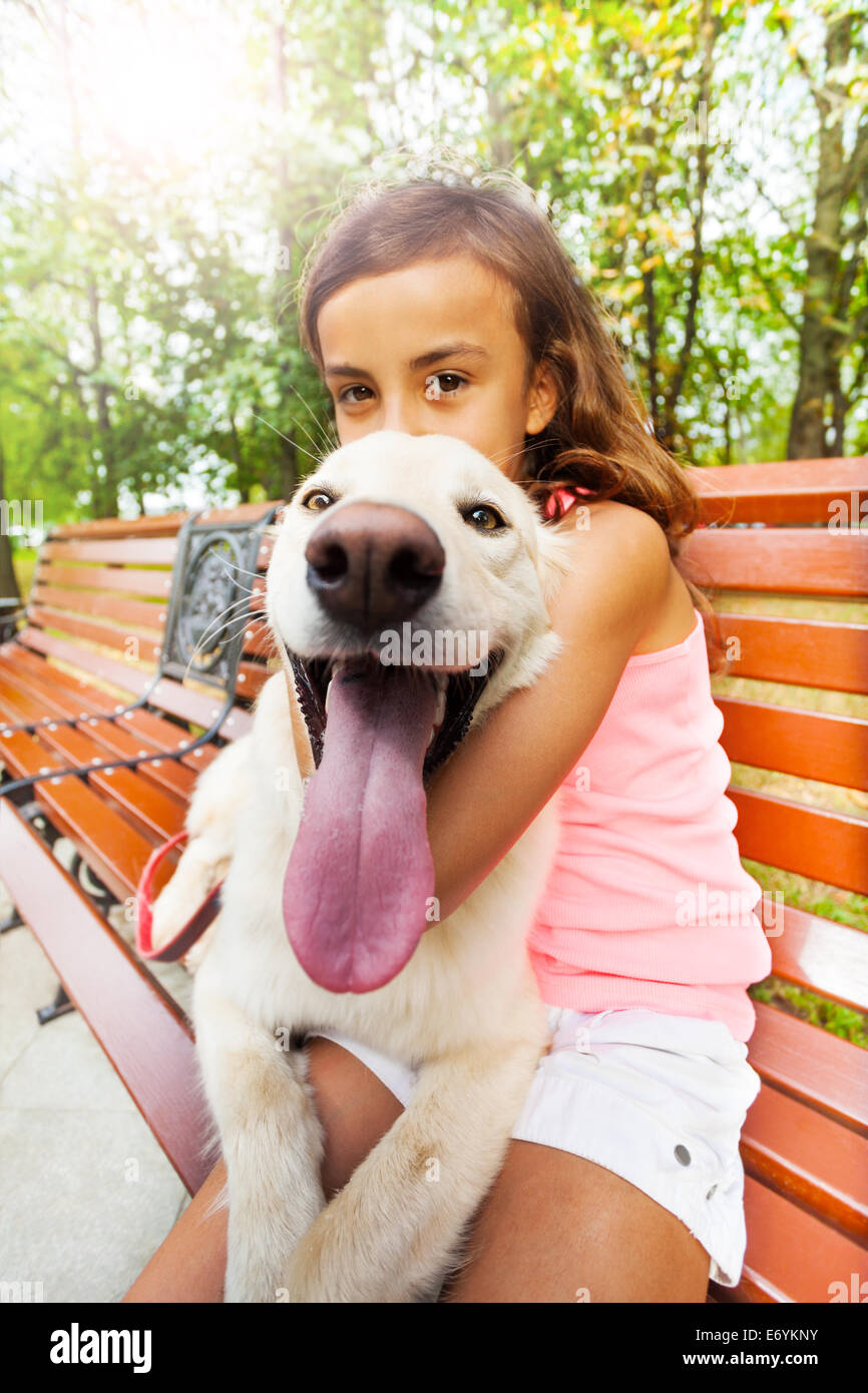 Happy owner and dog hi-res stock photography and images - Alamy