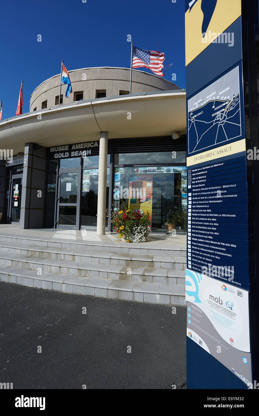 Gold beach normandy hi-res stock photography and images - Alamy
